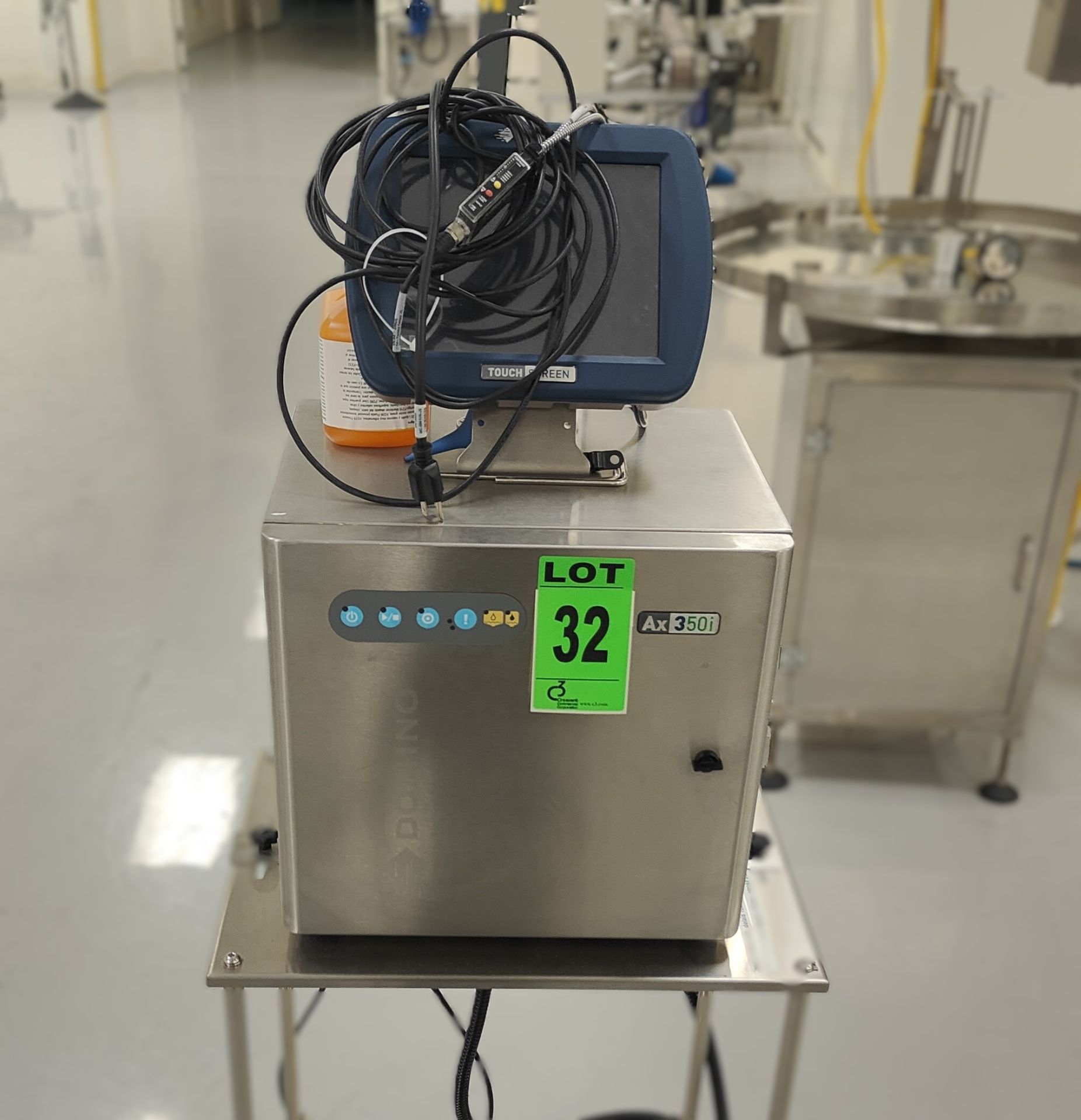 DOMINO Mod. AX350i (2016) Continuous Inkjet Printer (CIJ) with ...