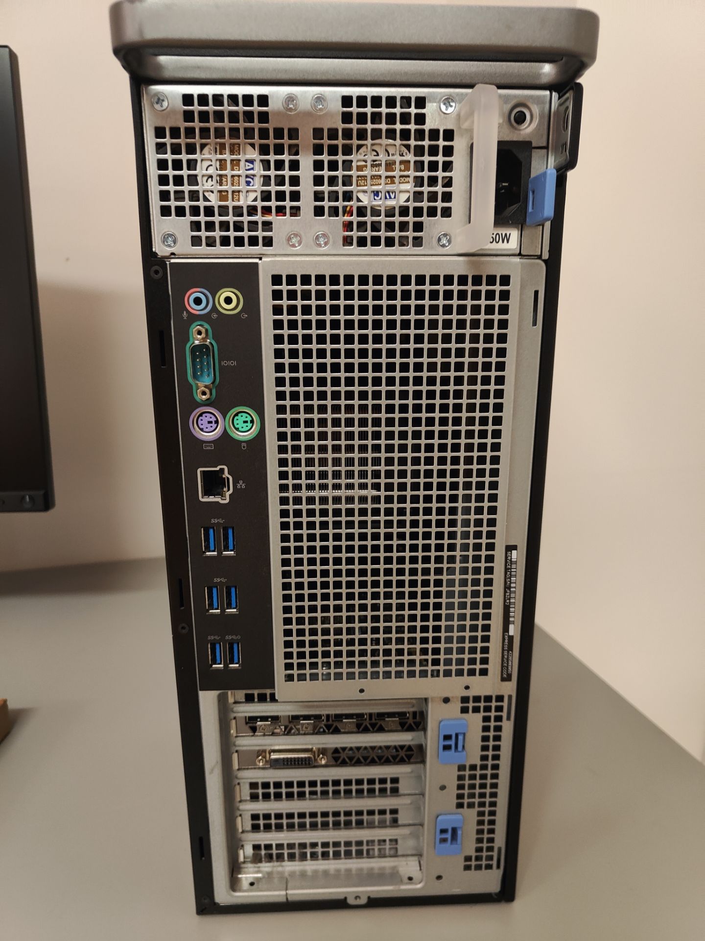 Set of functional Desktop PC, Monitor and Peripherals. Dell Precision ...