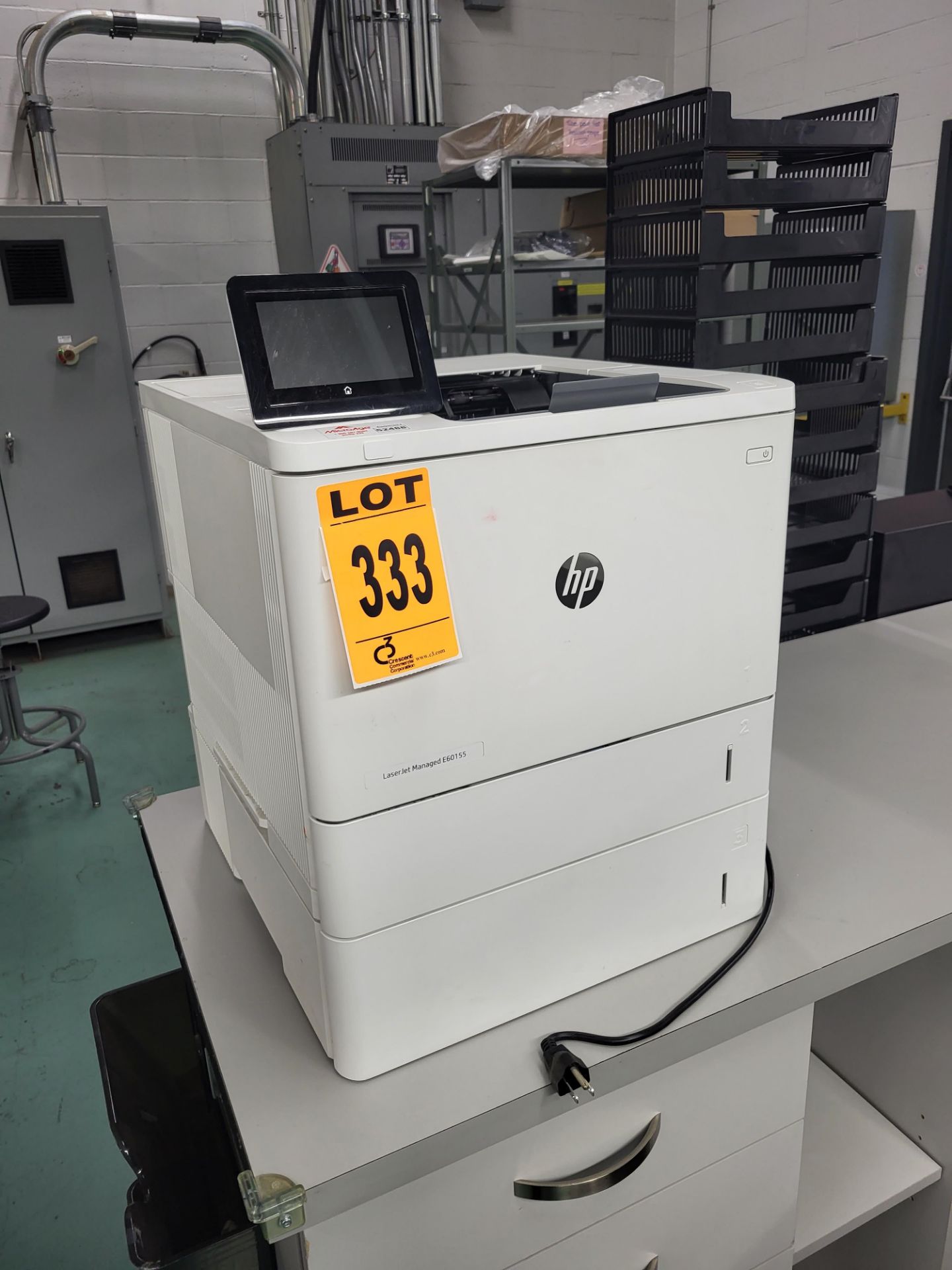 2021 HP mod. Laserjet Managed E60155 Mono Laserjet Printer, ser ...