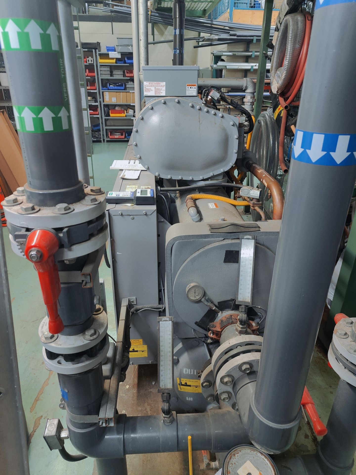 CARRIER 30HX Water-Cooled Packaged Screw Chiller mod. 30HXC096RA-161AA ...