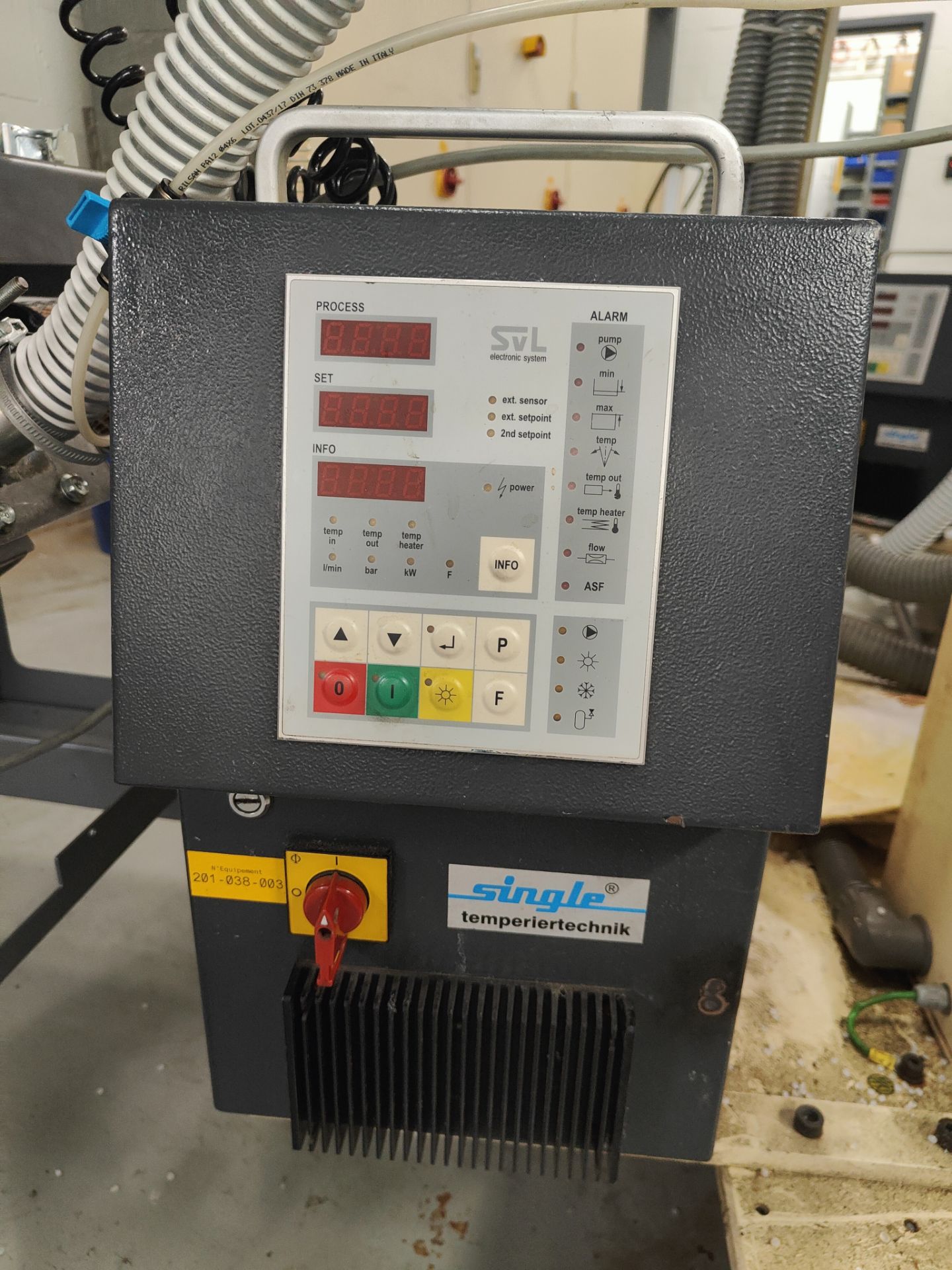 BREYER Extruder with MORETTO Hopper Loader mod. R3C42 (2017), MORETTO ...