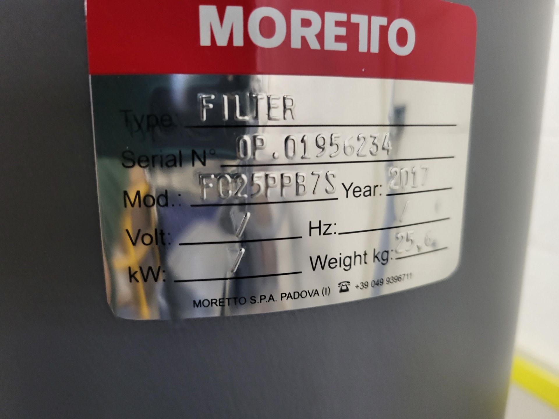 2017 MORETTO 5-Hopper mod. Logic Server Central Material Handling ...
