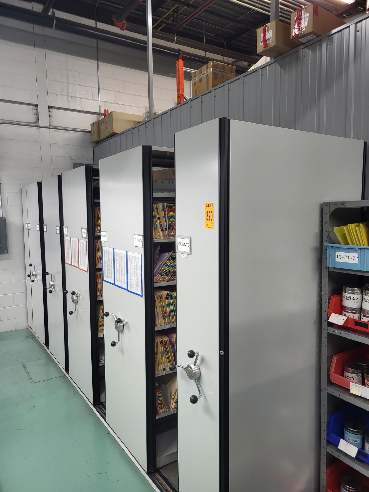MONTEL High-Density Mobile Shelving System, Rolling Bases with Tracks ...