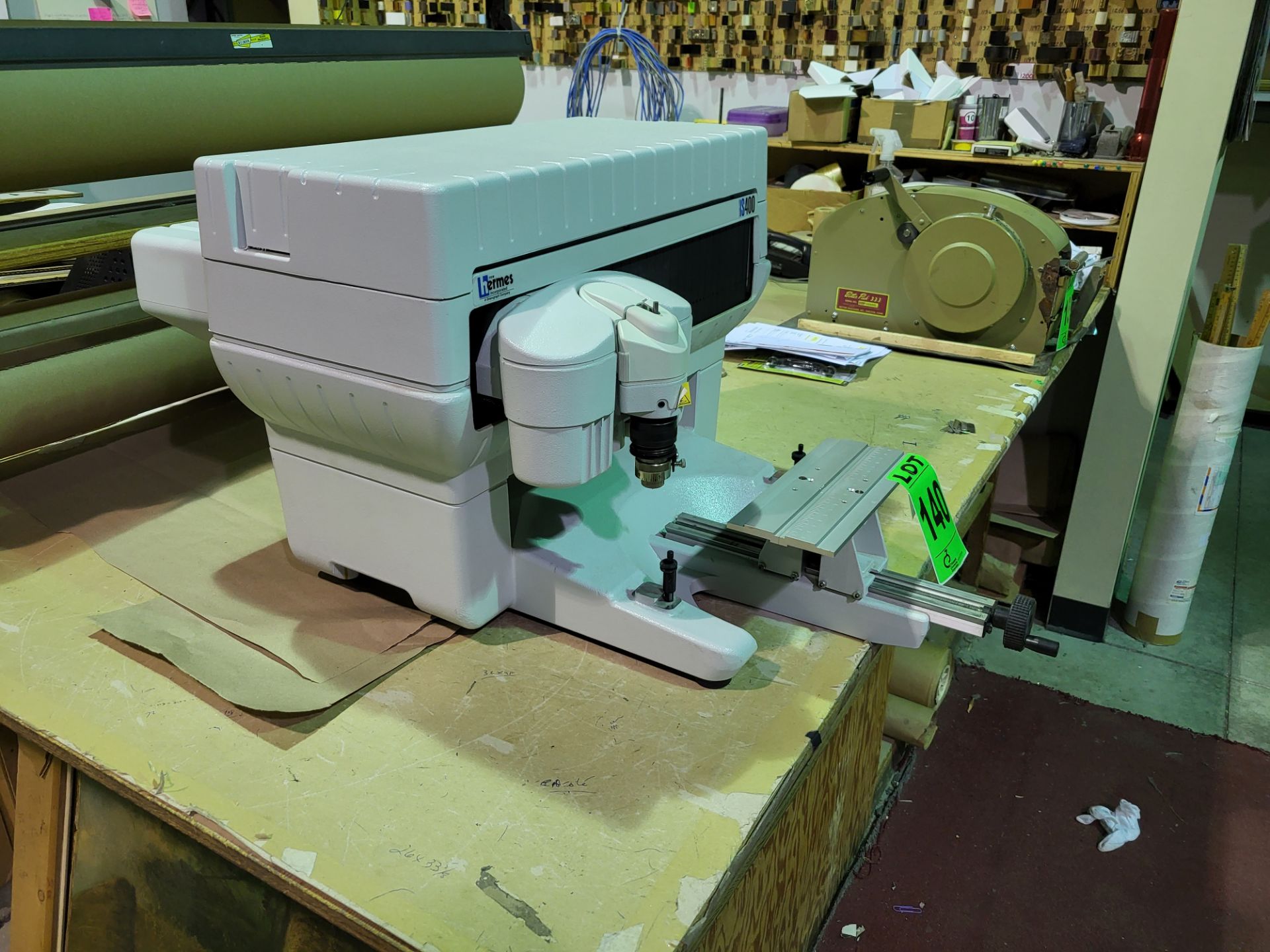 HERMES / GRAVOGRAPH mod. IS400 CNC Engraving Machine, ser. N01.455/B0 ...