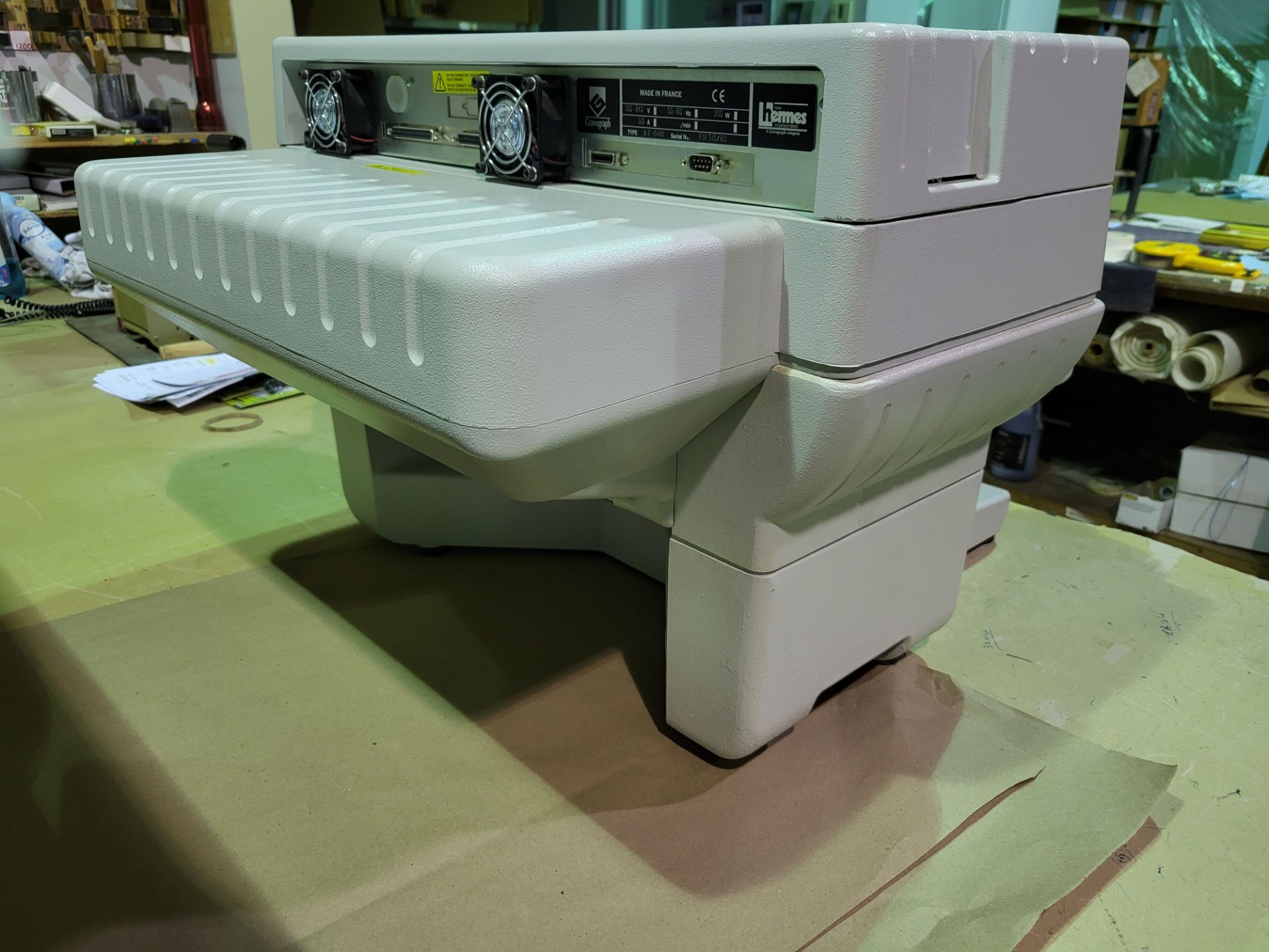 HERMES / GRAVOGRAPH mod. IS400 CNC Engraving Machine, ser. N01.455/B0 ...