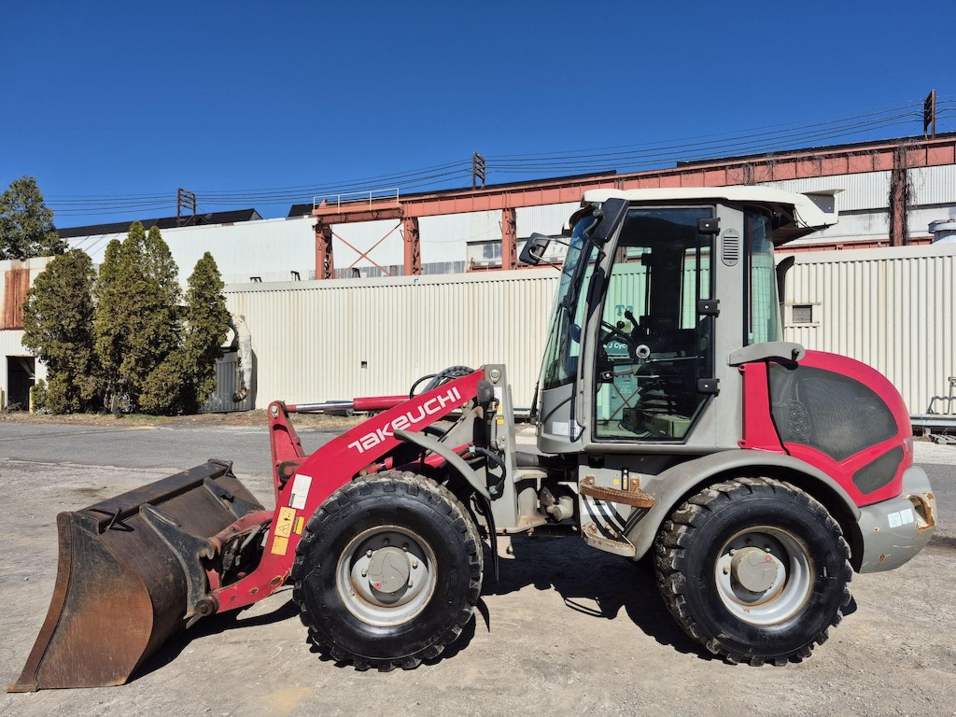 Make: takeuchi, model: tw65, year: 2015, sn: 2101120e117173, hour meter ...