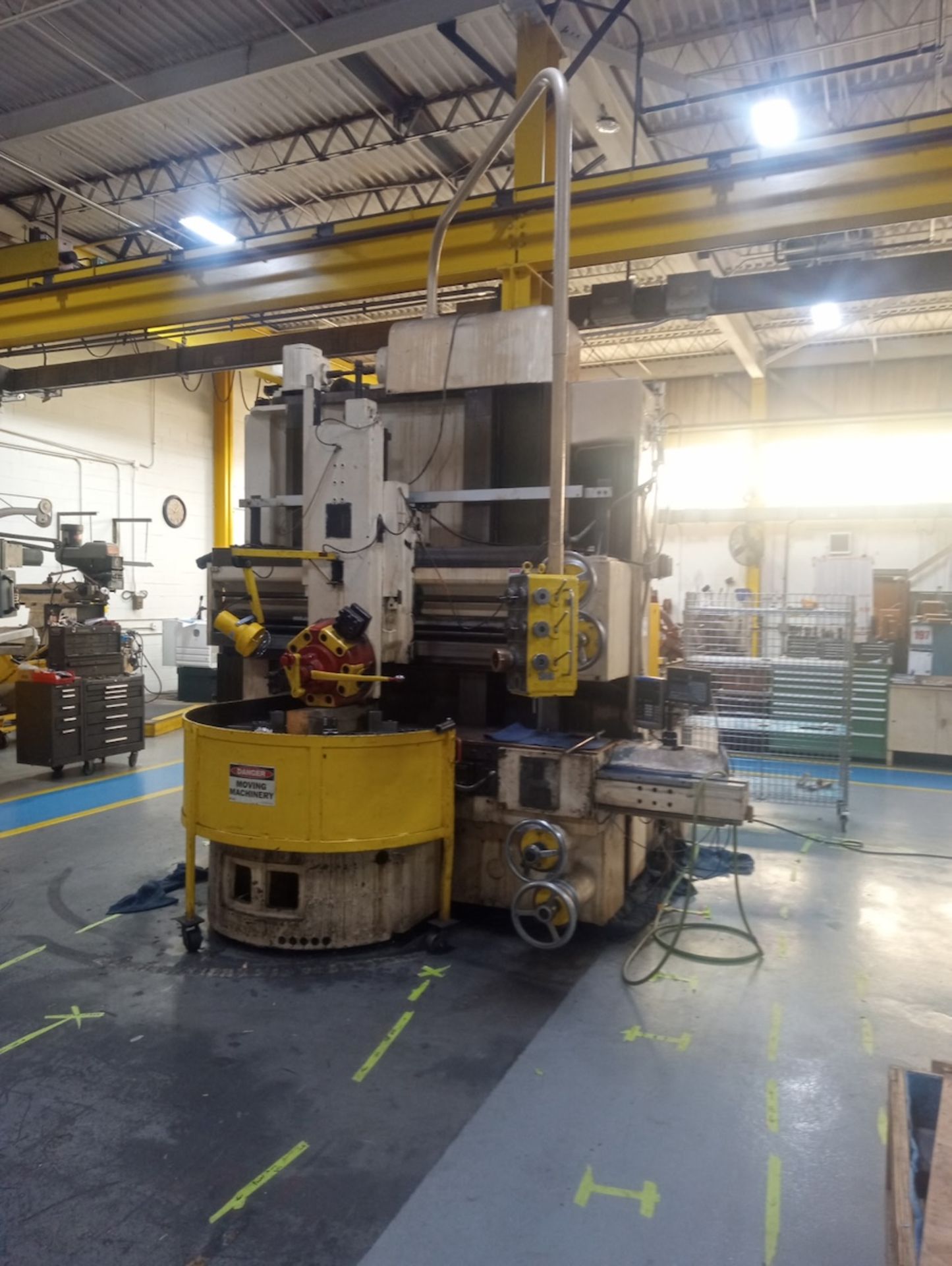 Bullard Model 75 Vertical Boring Mill (KEN191). 46" Table Diameter ...