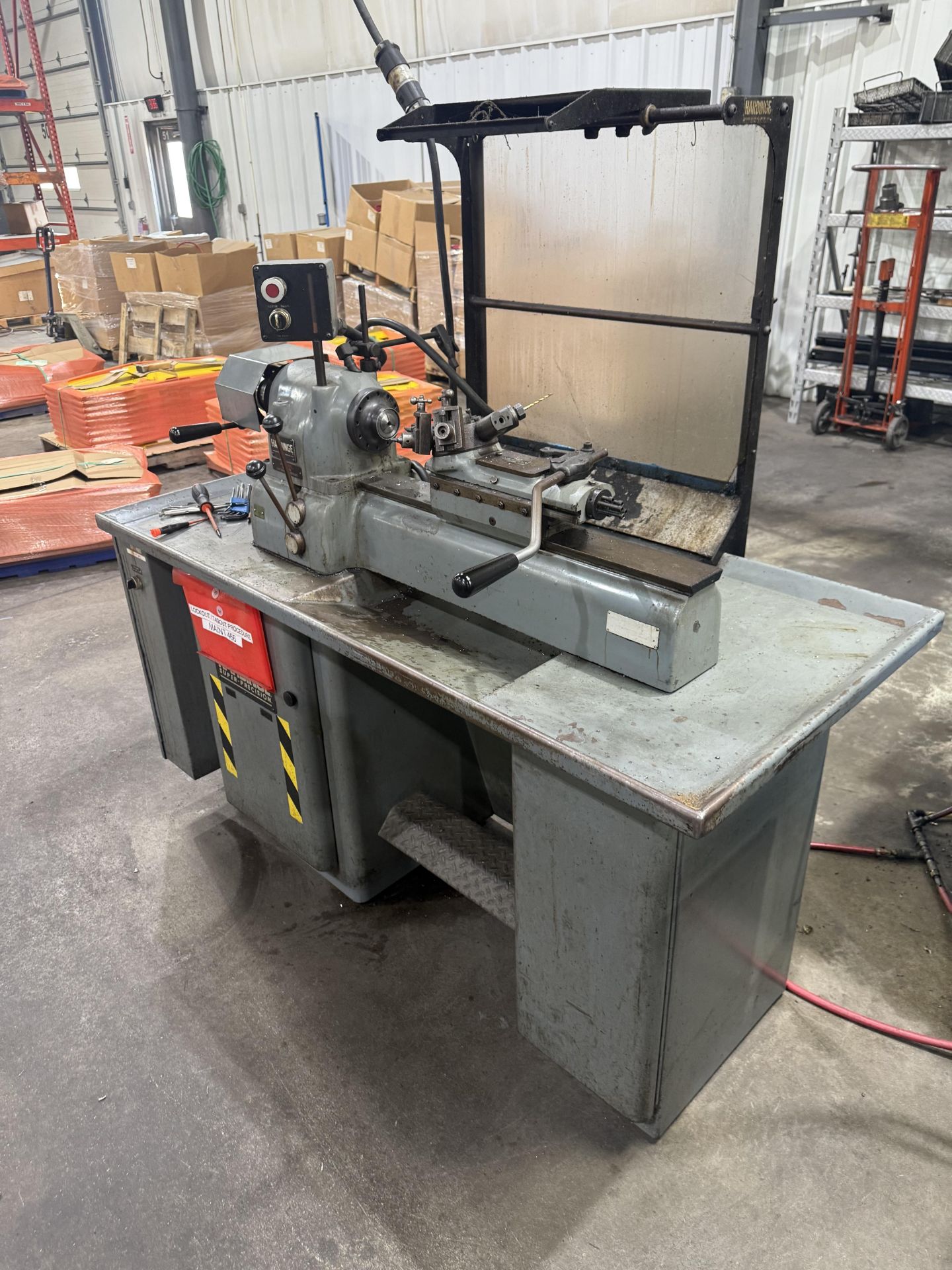Hardinge DV-59 Toolroom Precision Lathe. Year 1989, Serial #19126 ...