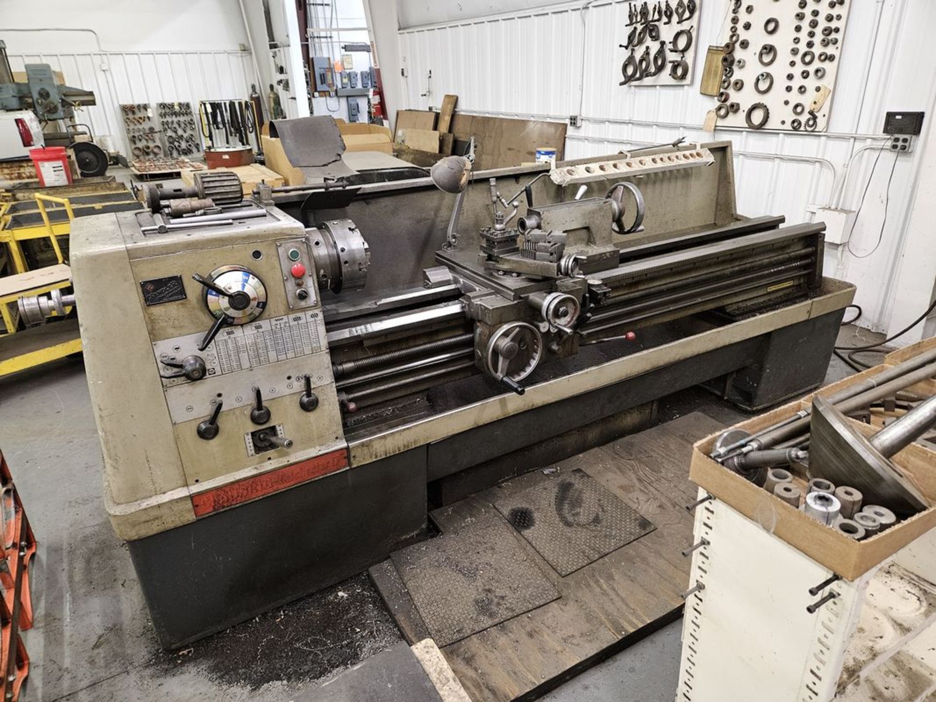 Clausing Colchester 17" x 80" Engine Lathe, S/N 7/0017 /09750, (36 ...
