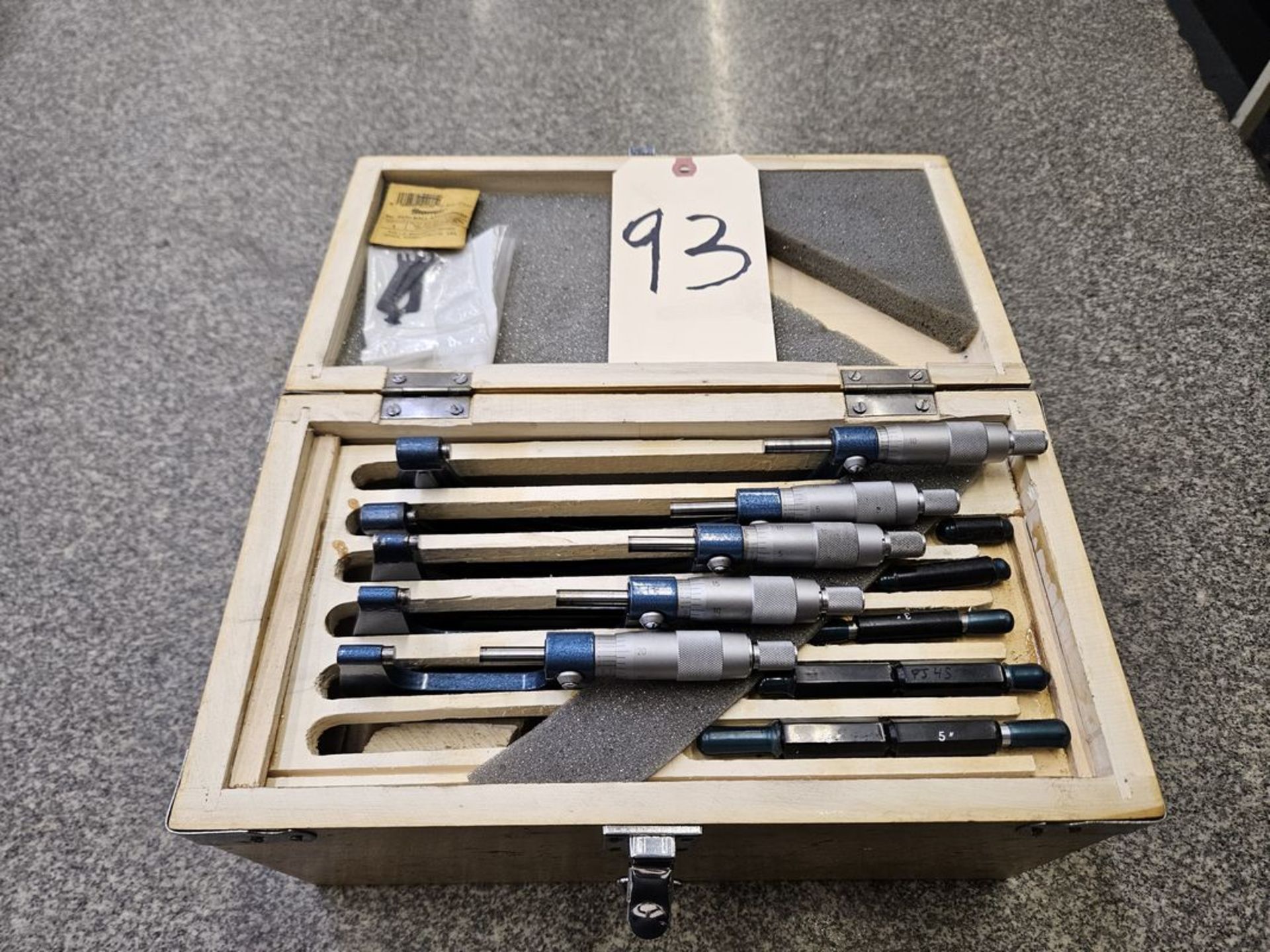 0-6" Micrometer Set