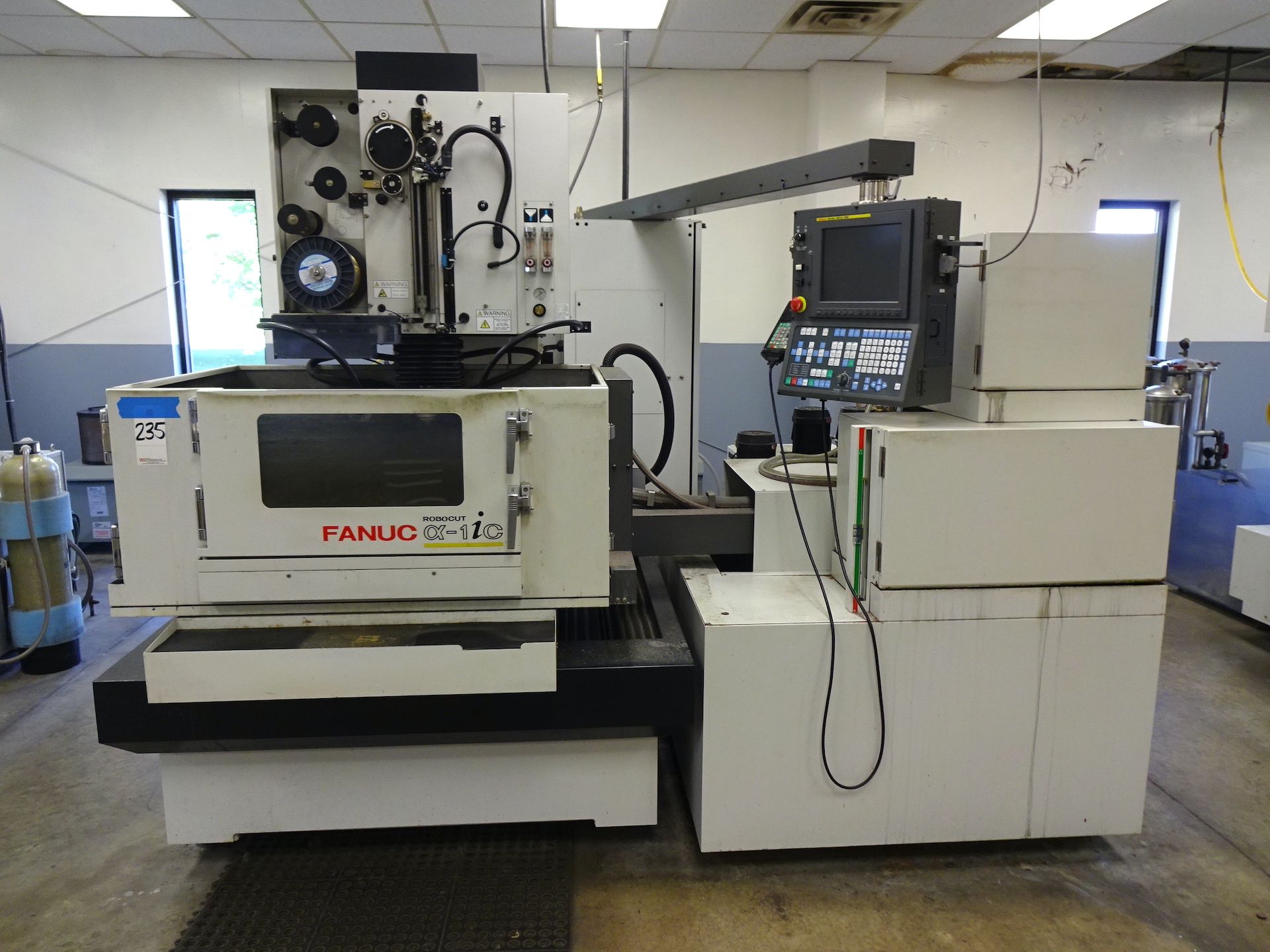 FANUC MODEL ROBOCUT ALPHA 1iC CNC WIRE EDM MACHINE, TYPE A04B-0316-B001 ...