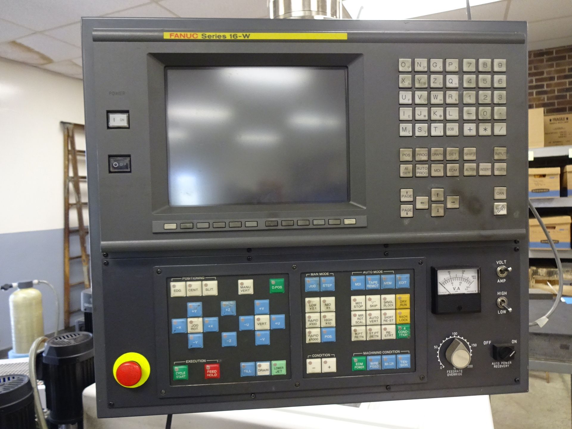 FANUC MODEL ROBOCUT ALPHA 1iC CNC WIRE EDM MACHINE, TYPE A04B-0310-B001 ...