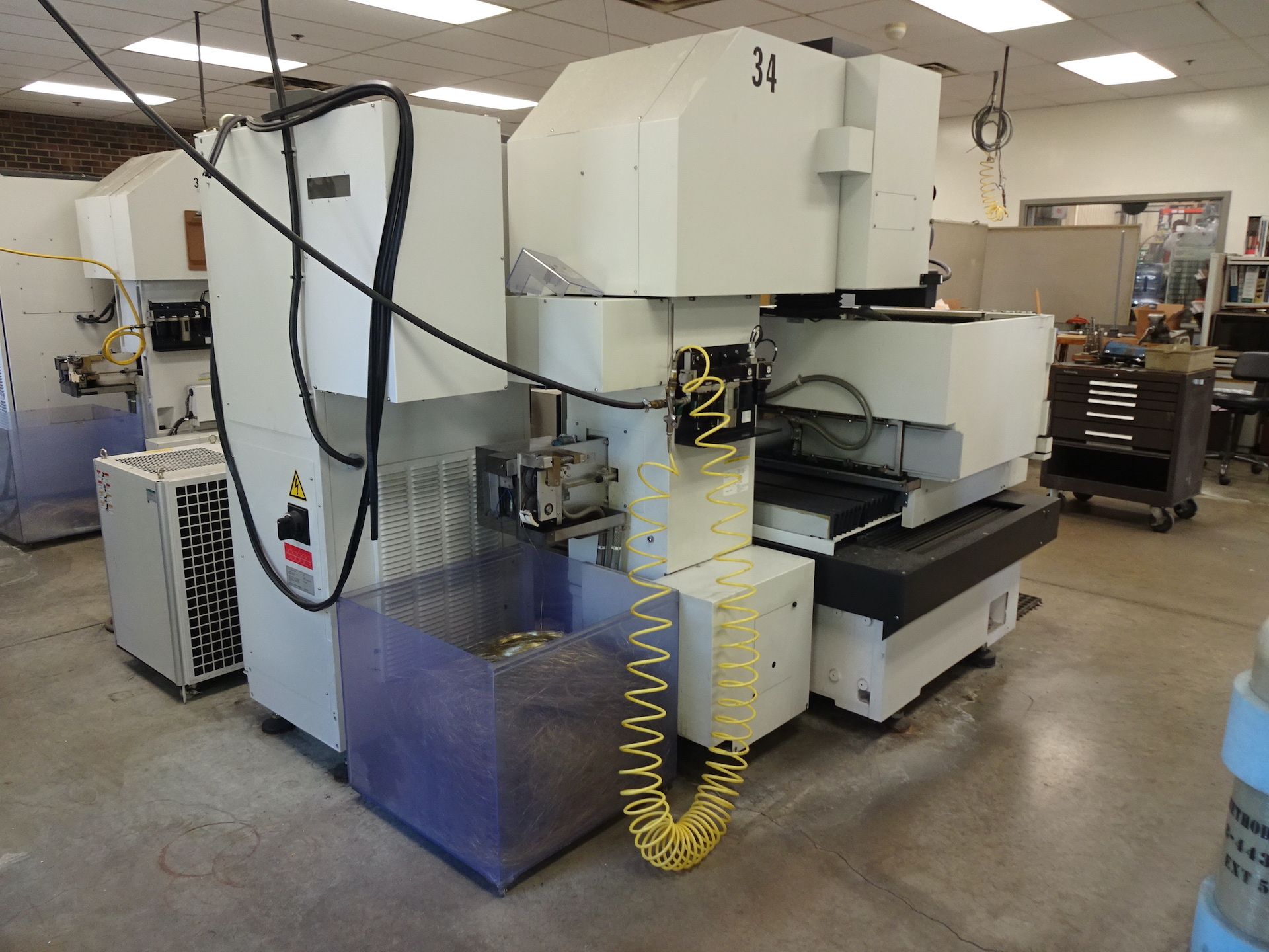 FANUC MODEL ROBOCUT ALPHA 1iC CNC WIRE EDM MACHINE, TYPE A04B-0316-B001 ...