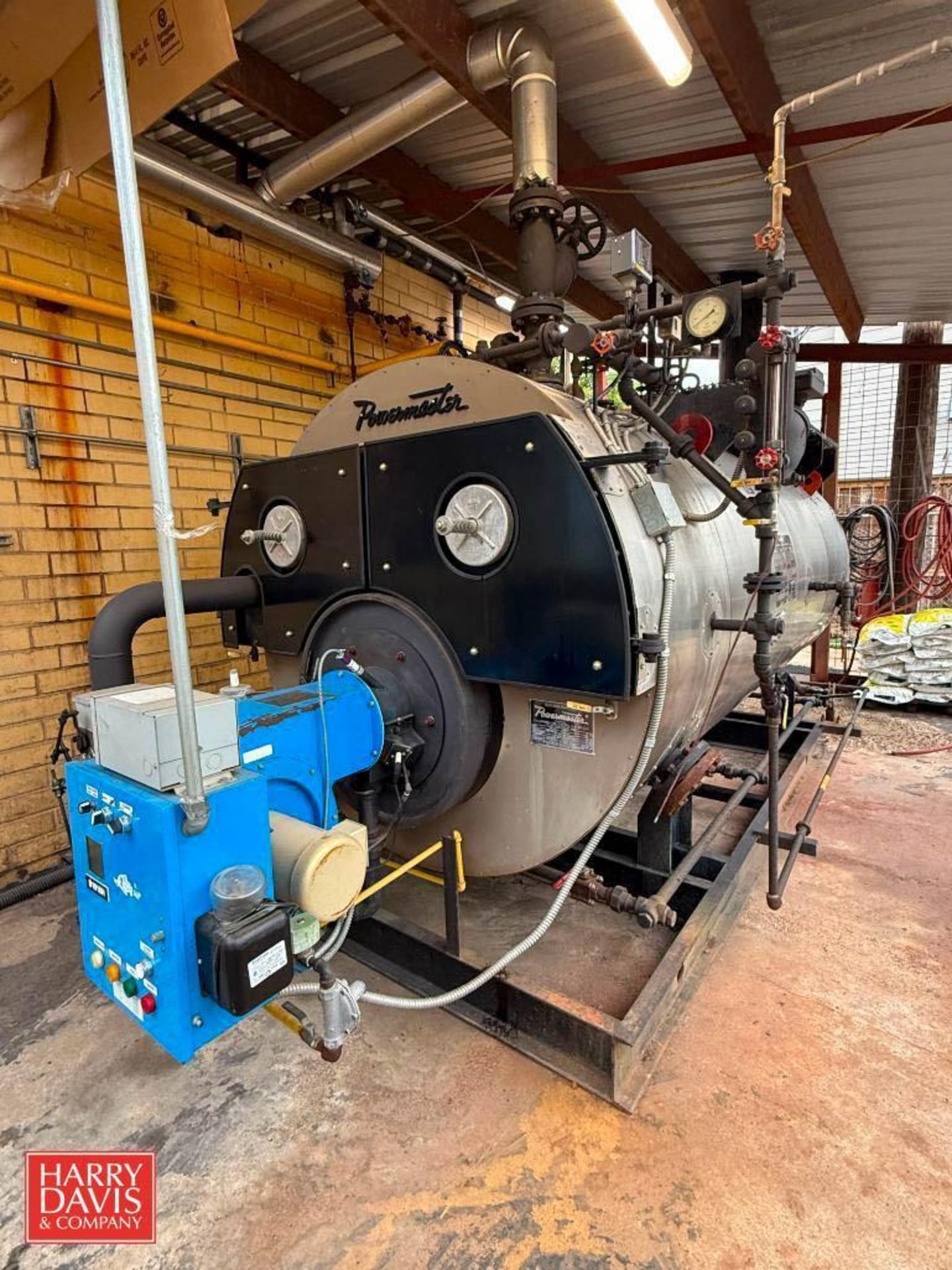 Power Master Scotch Marine Package Boiler, Model: WB-AZ-3P, S/N: 16100P ...