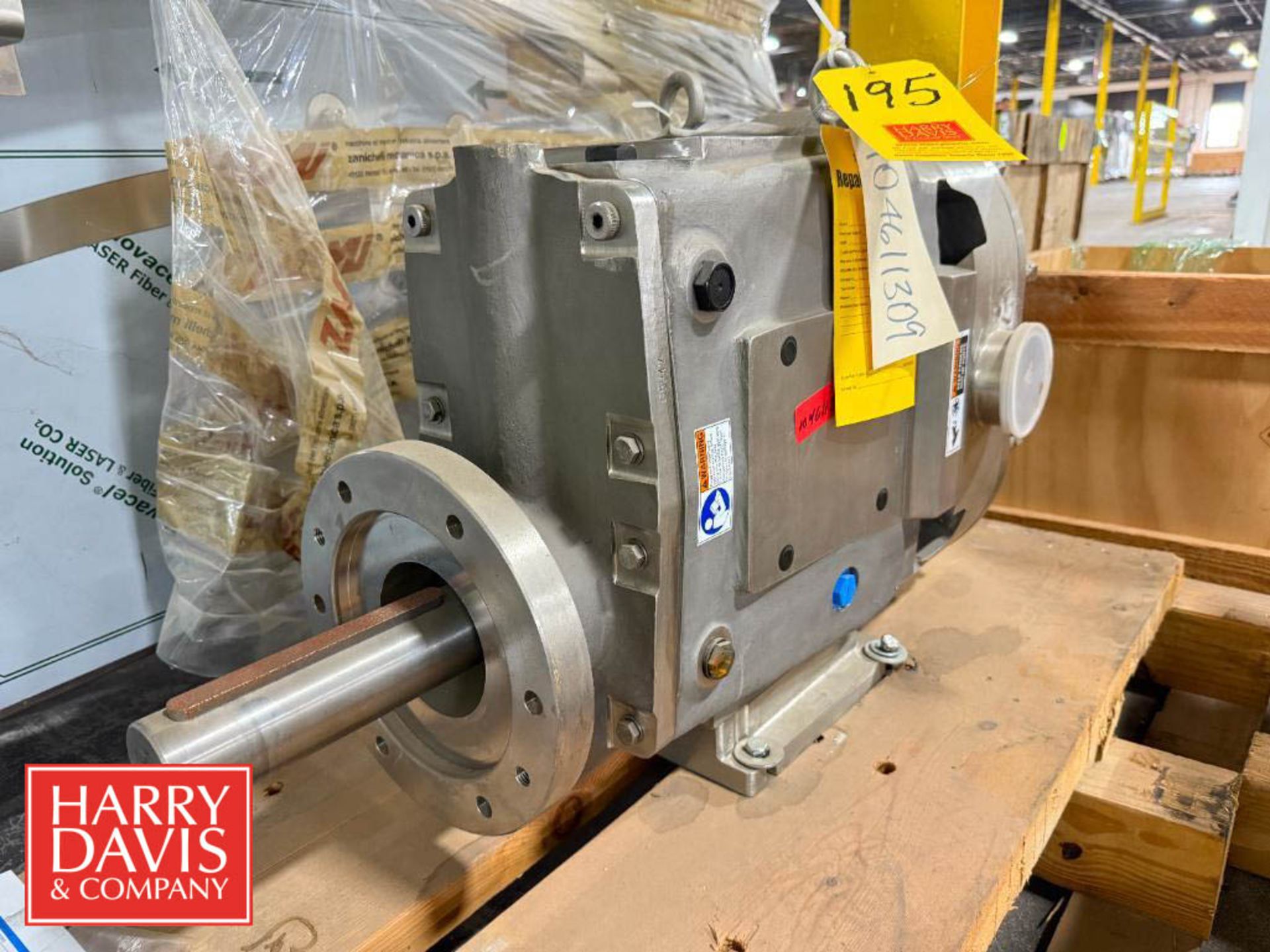 2021 NEW SPX Positive Displacement Pump, Model: 180-U2, S/N ...
