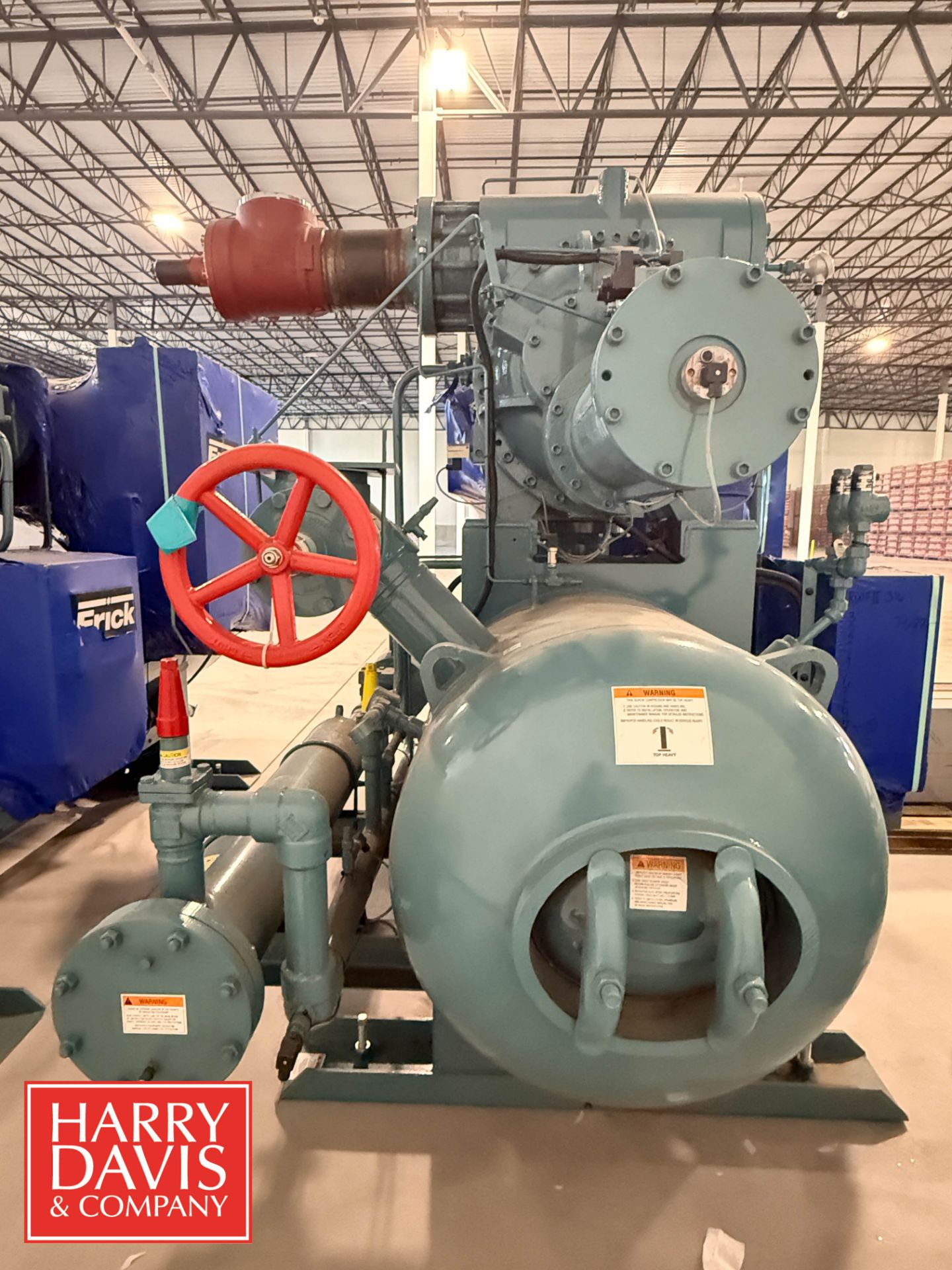 NEVER INSTALLED 2022 Frick RWF II Rotary Screw Compressor, Model: SGC ...