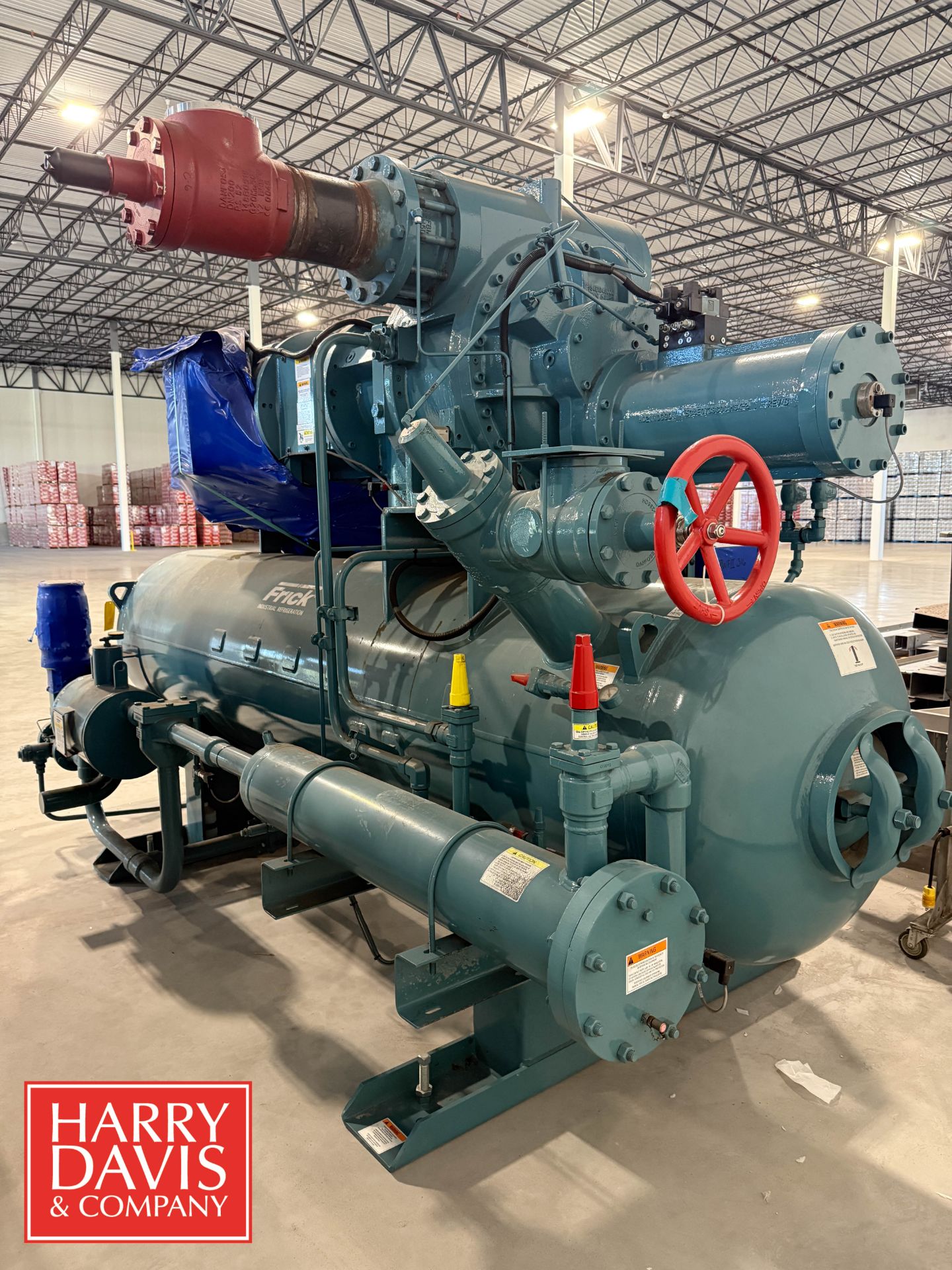 NEVER INSTALLED 2022 Frick RWF II Rotary Screw Compressor, Model: SGC ...