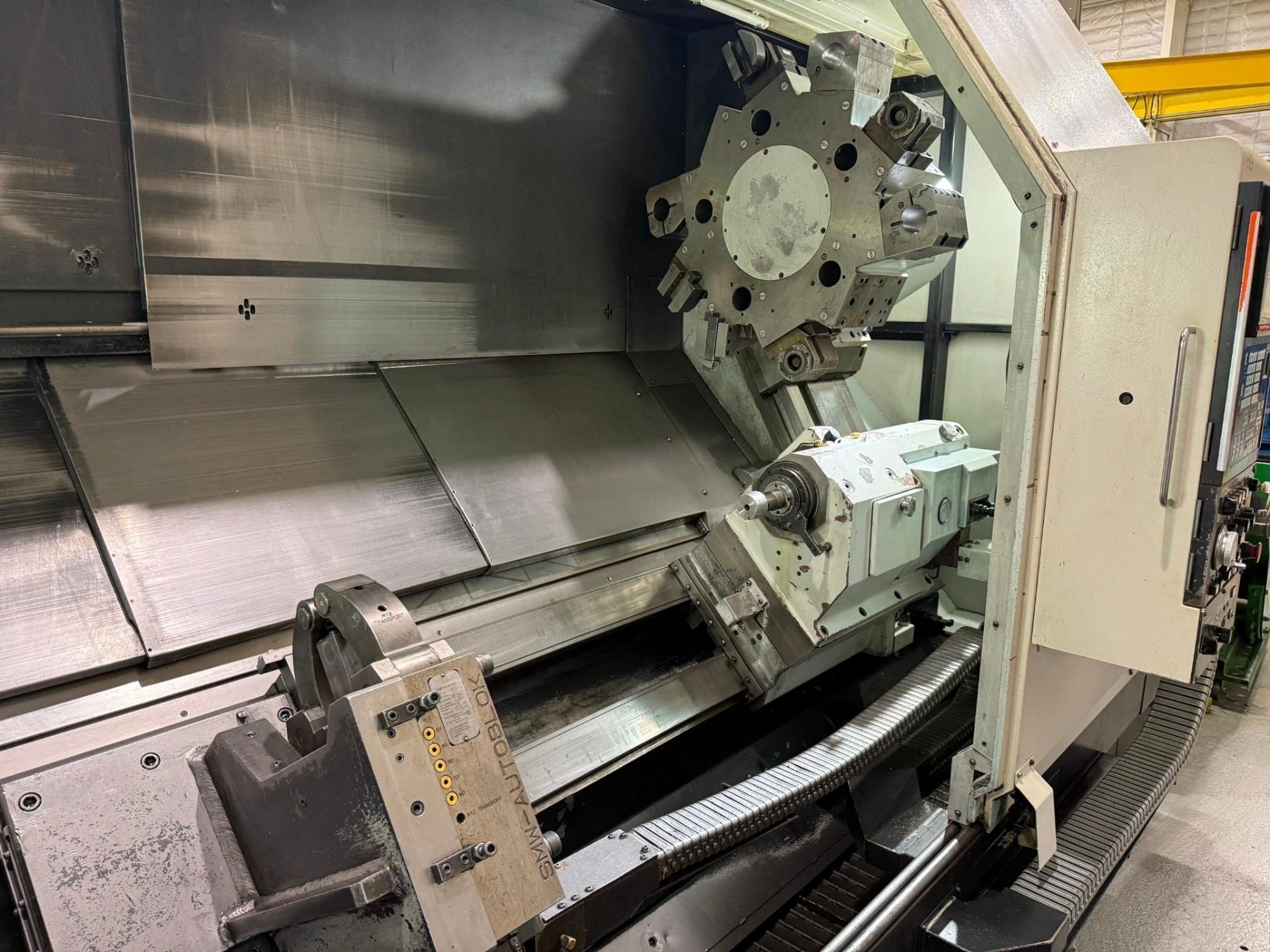 Mazak Slant Turn 50N CNC Lathe with 10.8" Spindle Bore Model: Slant ...