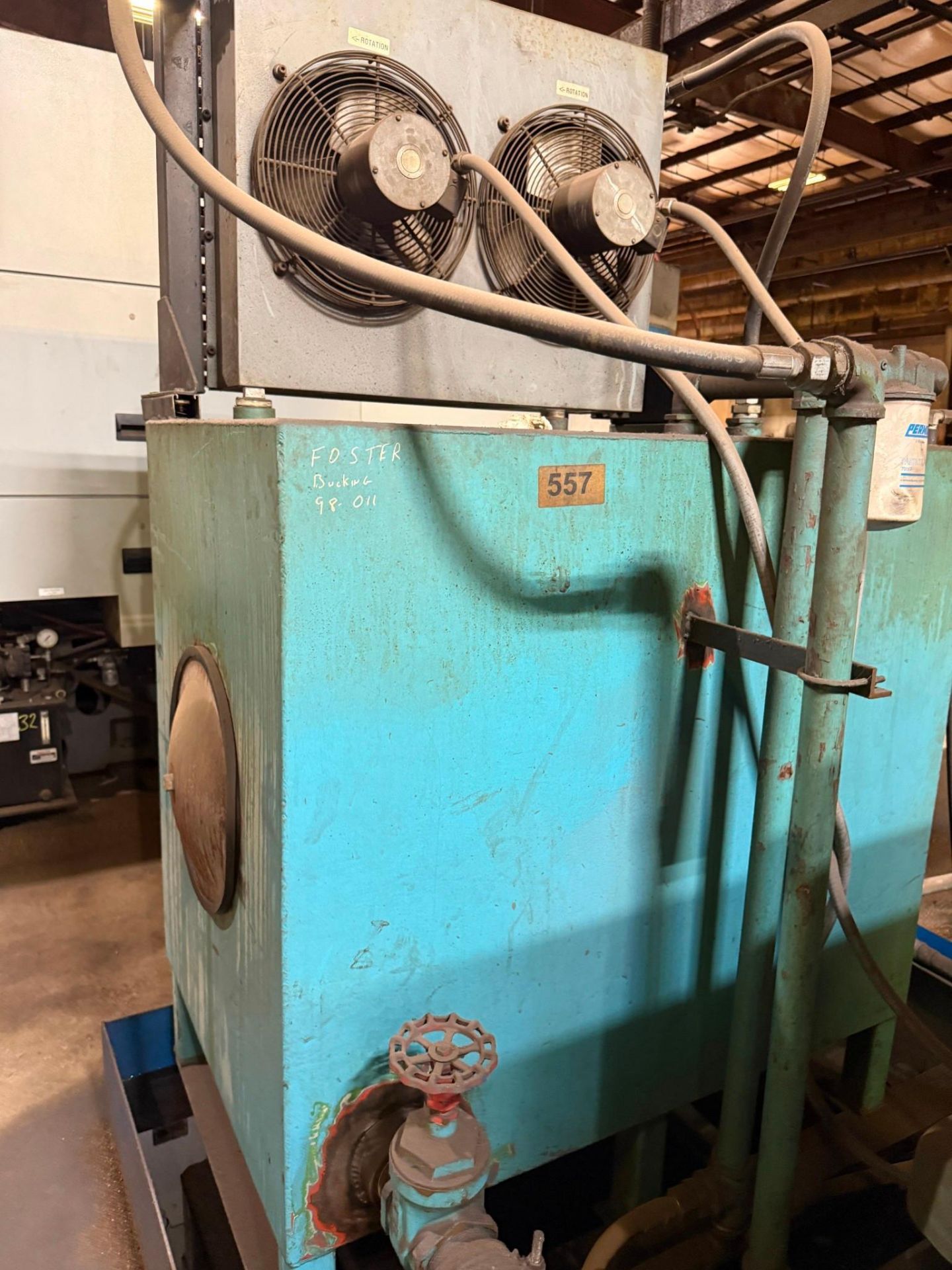 NOV GILL MODEL 800 LARGE OD BUCKING MACHINE UNIT, 4.5 - 16" PIPE (17 ...