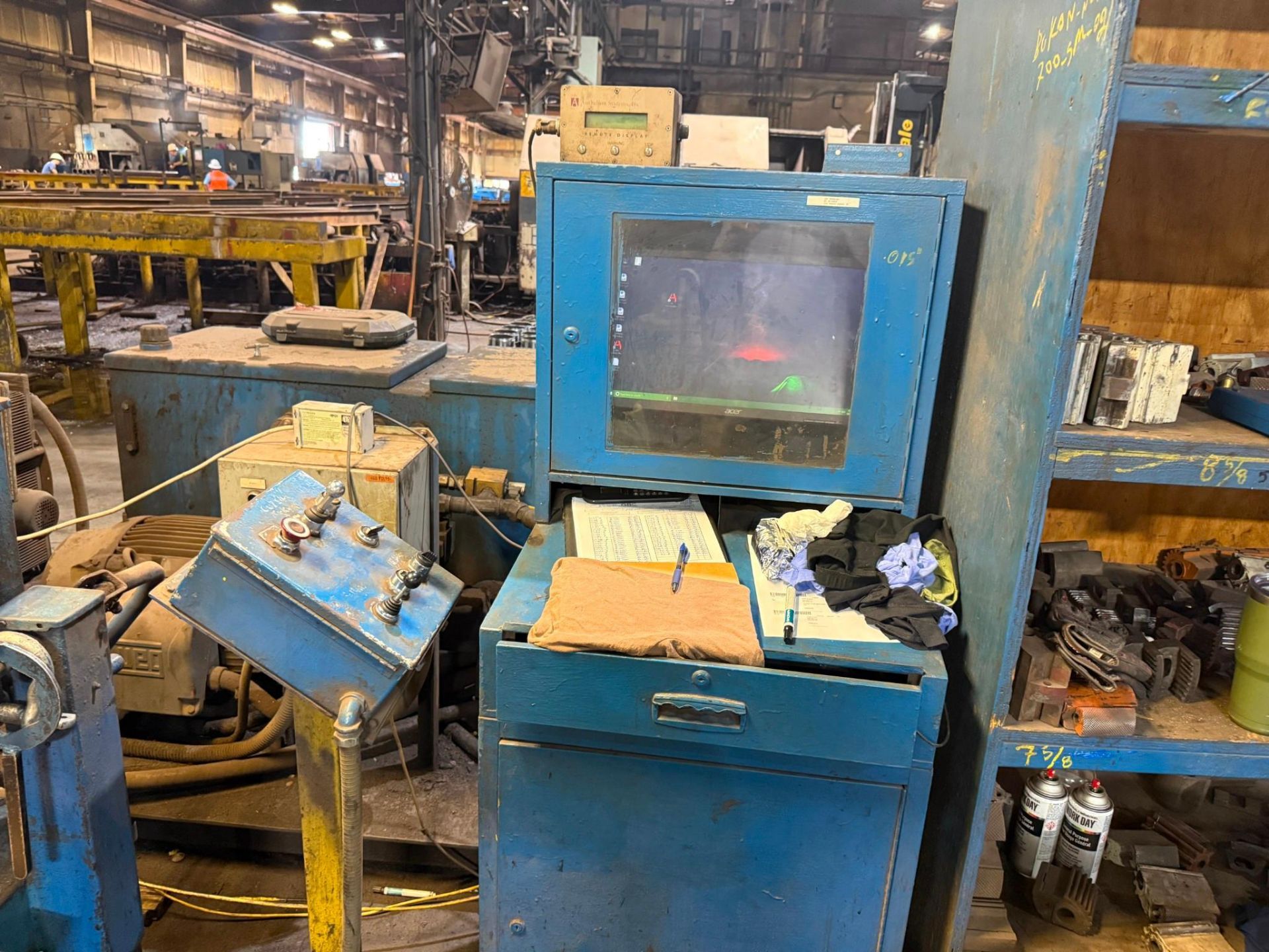 NOV Gill model 700 Bucking Machine Unit, 2 3/8" - 10 3/4" pipe (11 3/4 ...