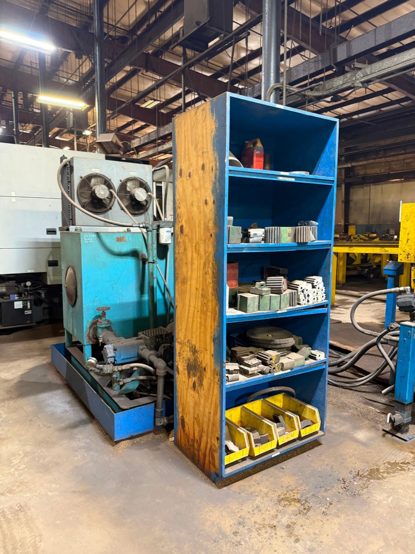 NOV GILL MODEL 800 LARGE OD BUCKING MACHINE UNIT, 4.5 - 16" PIPE (17 ...