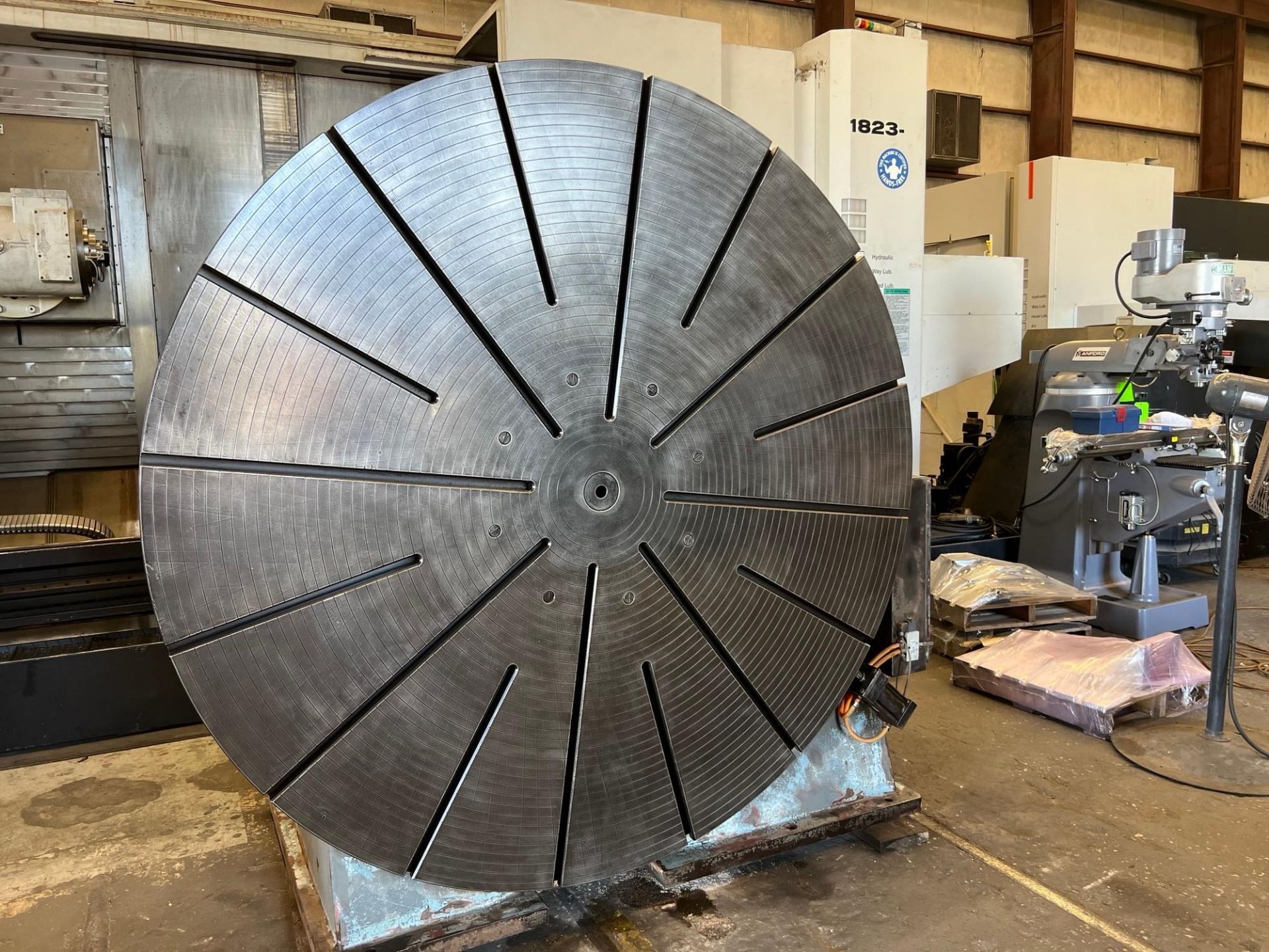 84" Rotab 2-Axis CNC Tilting Rotary Table Model: 84-2 S/N: 115 Year: N ...