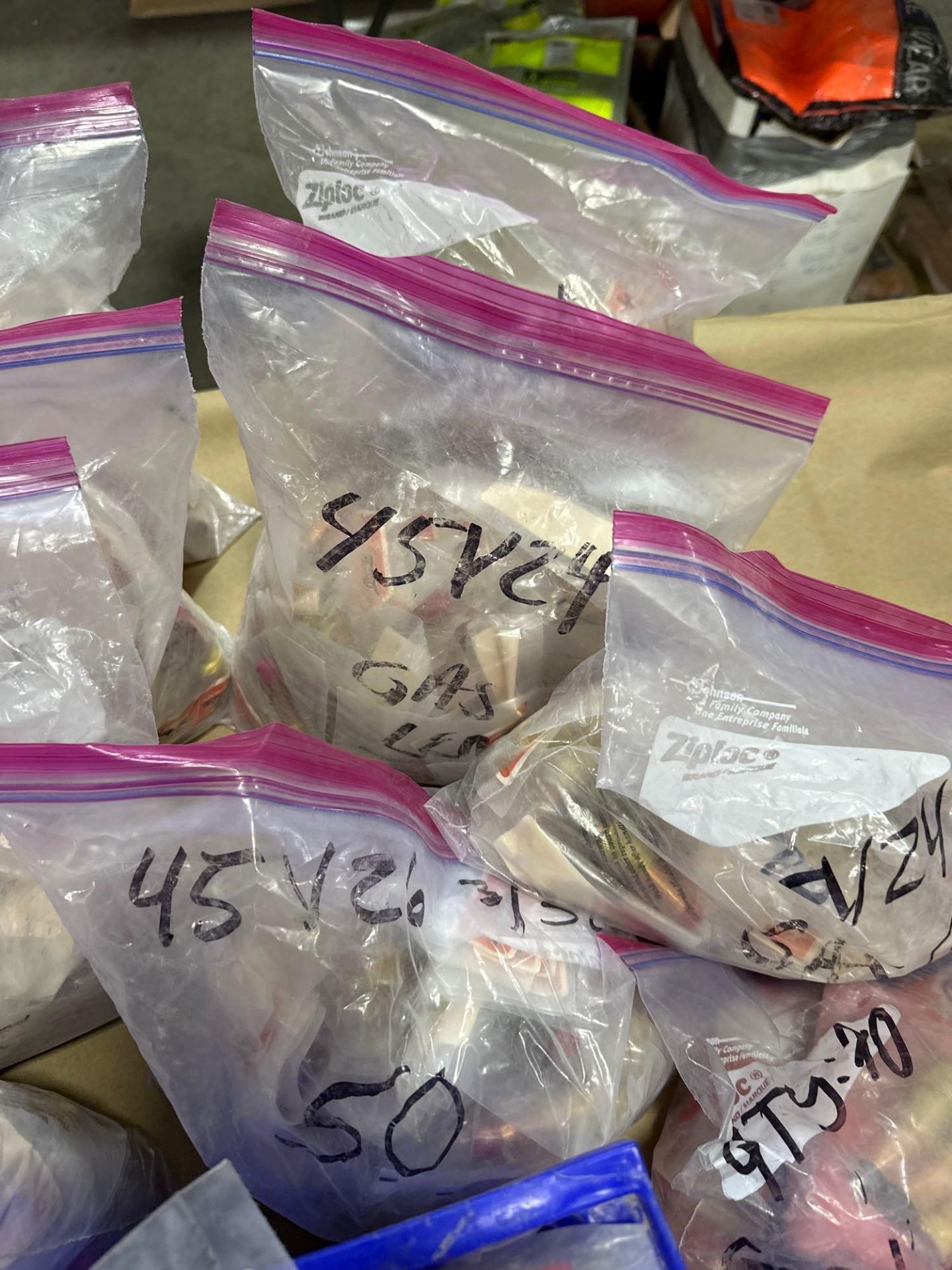 Large Lot of New Gas Lend Collet Bodies, Estimated. (50+) 45V27 Gas ...