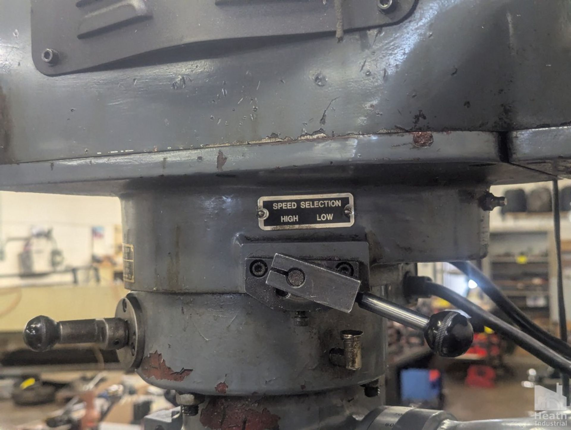 KBC 3 HP MODEL 30VS VARIABLE SPEED RAM TYPE VERTICAL MILL, S/N 331246 ...