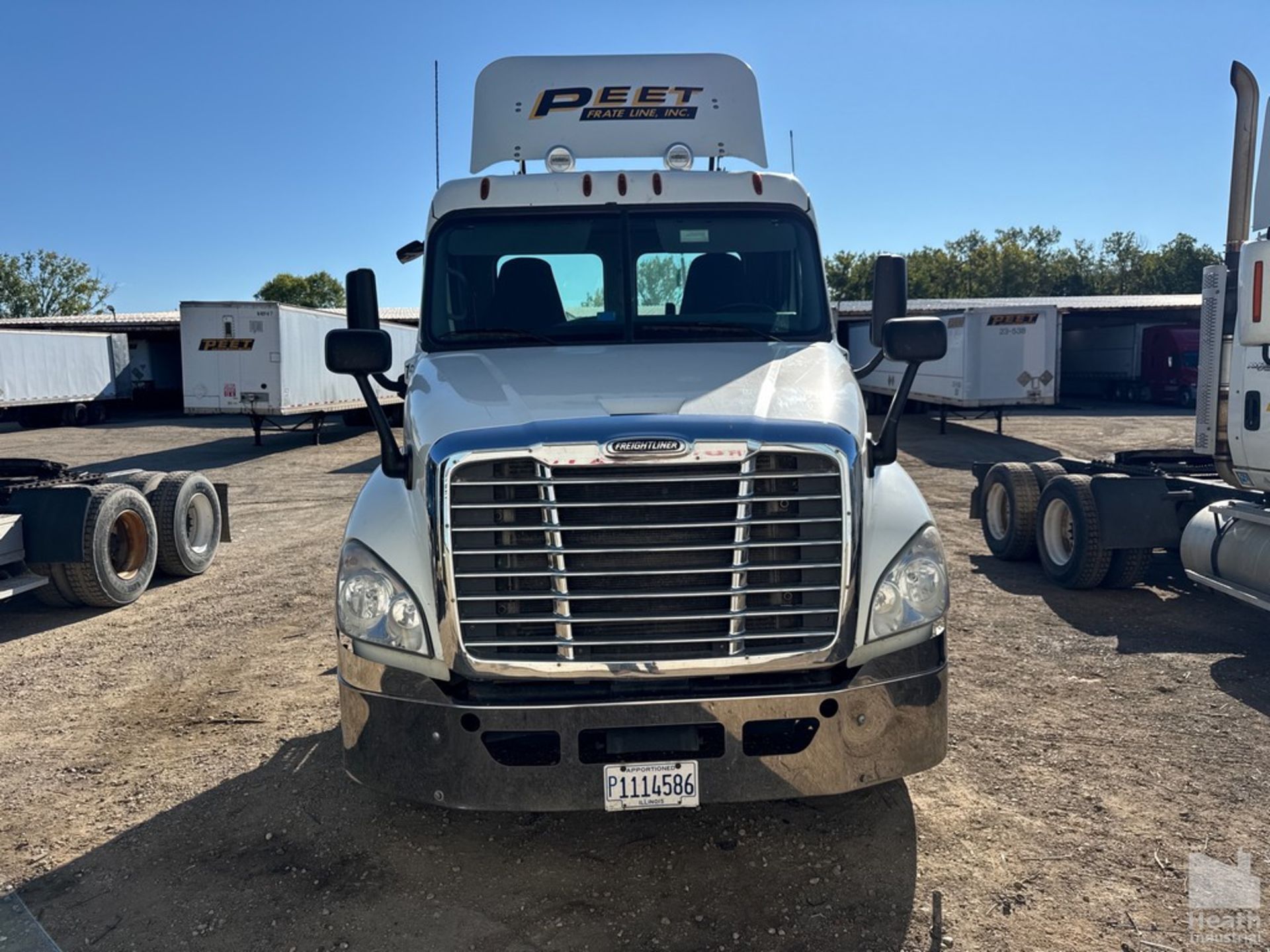 2014 FREIGHTLINER CASCADIA 125 T/A TRUCK TRACTOR, DETROIT DD13 12.8 L ...