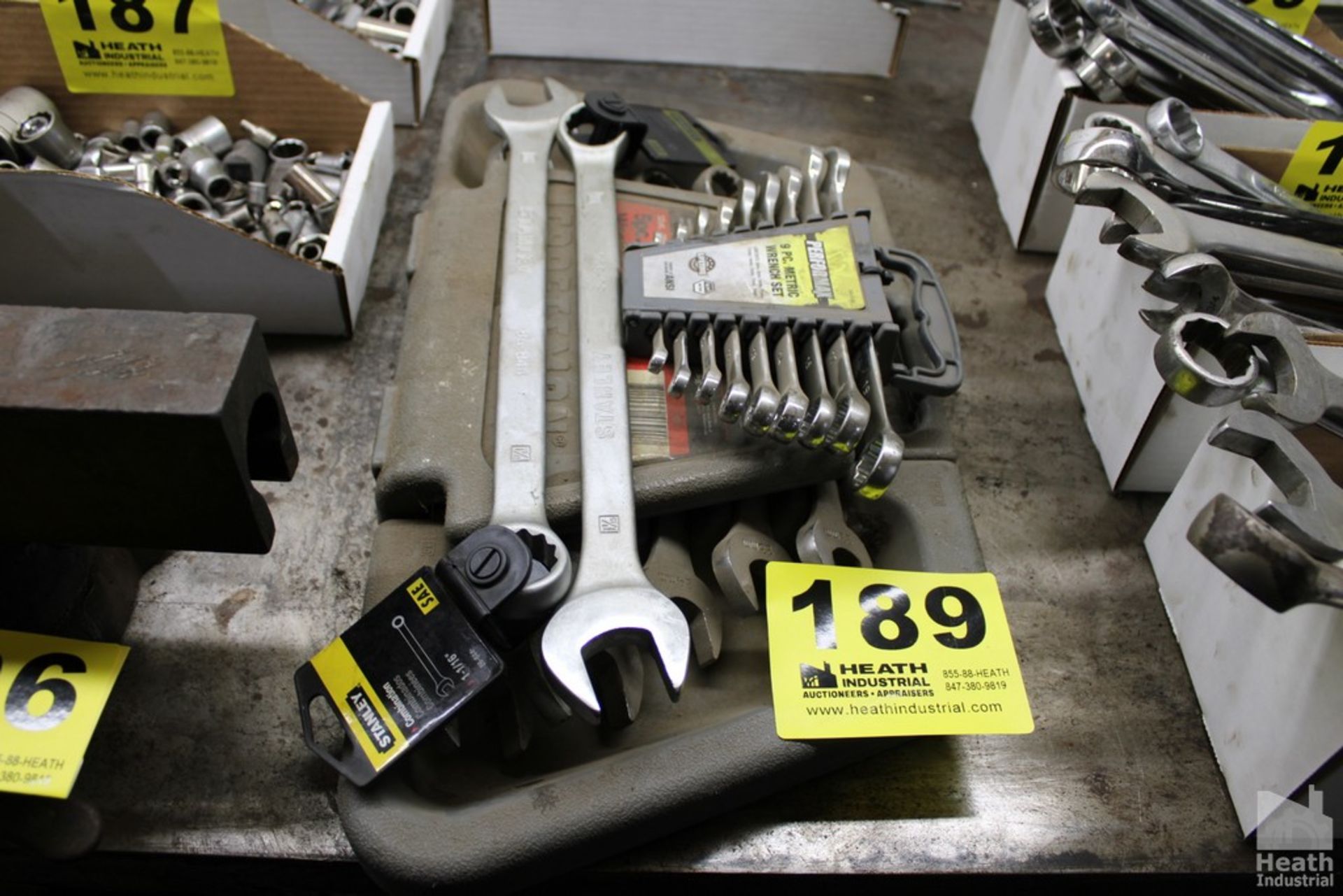 ASSORTED COMBINATION WRENCH SETS