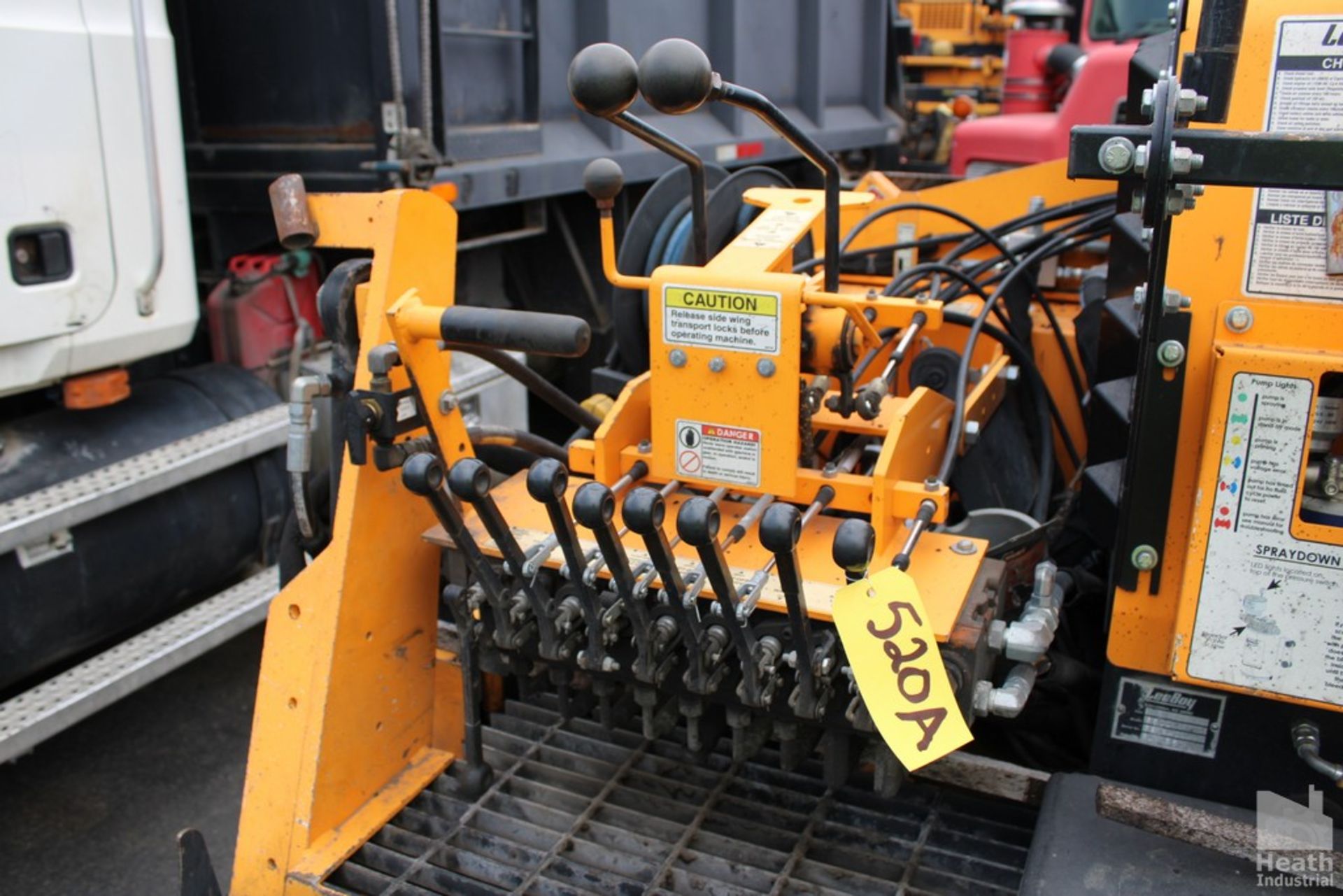 LEEBOY 15' MODEL 8500D ASPHALT PAVER, S/N 291840 (NEW 2021), APPROX ...