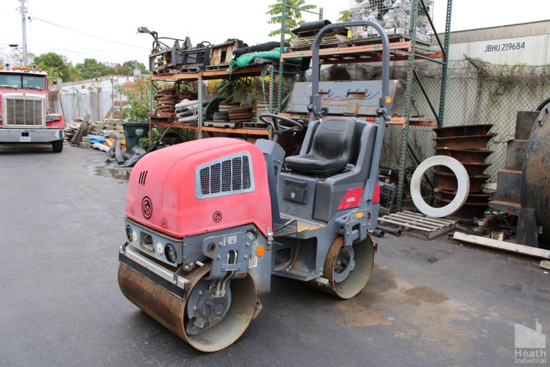 2013 CHICAGO PNEUMATIC MODEL AR95 TANDEM ROLLER, S/N 100003811GC6651 ...