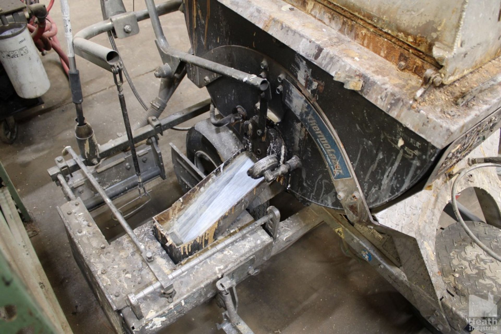 GRACO THERMOLAZER THERMOPLASTIC PROMELT SYSTEM PAINT STRIPPING KETTLE