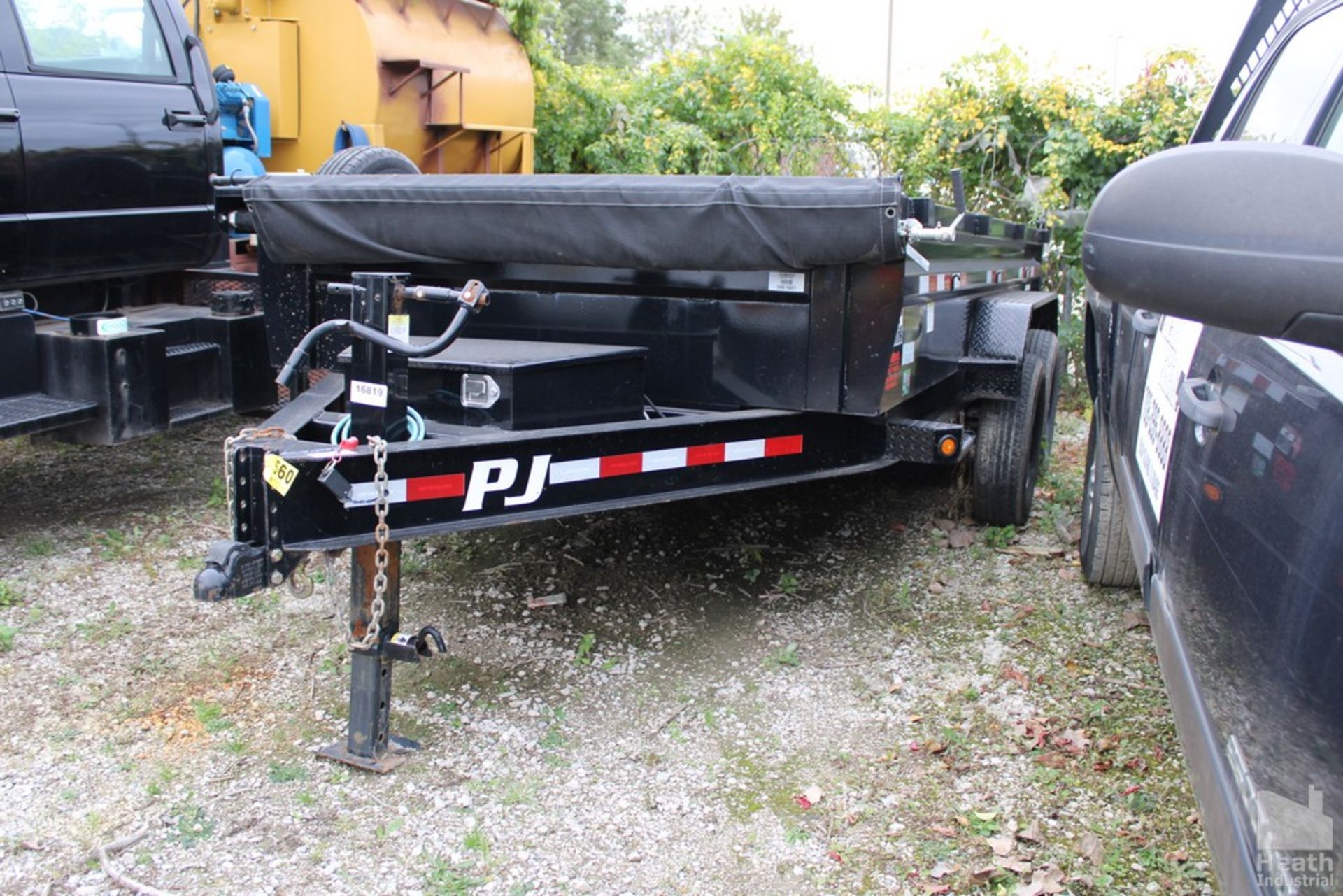 PJ 14' MODEL 1D192 TANDEM DUMP TRAILER, VIN: 4P51D1921N3061601 (NEW ...