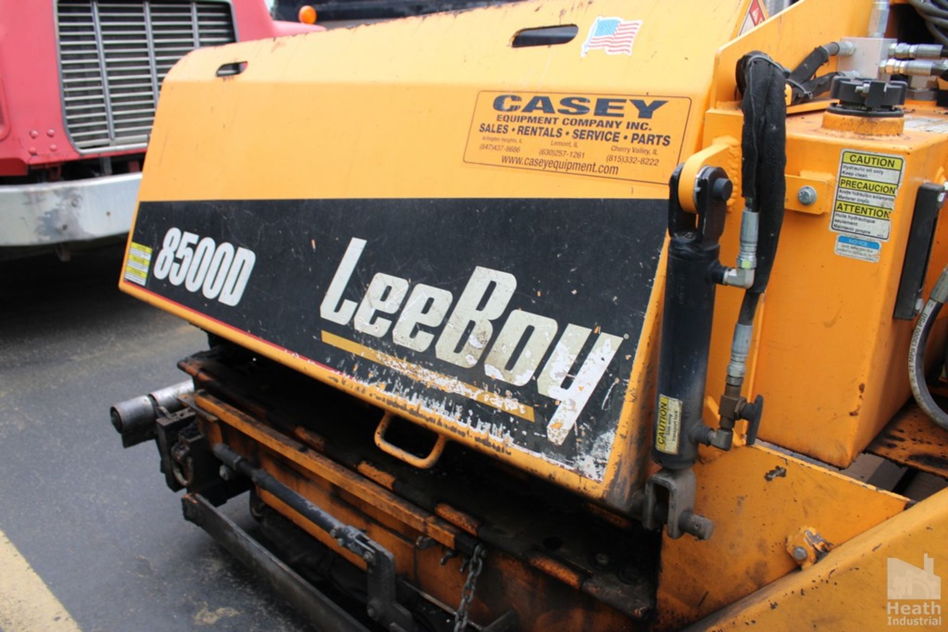LEEBOY 15' MODEL 8500D ASPHALT PAVER, S/N 291840 (NEW 2021), APPROX ...