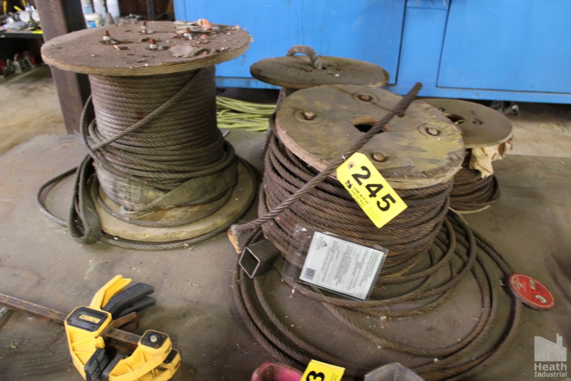 (2) SPOOLS OF CABLE