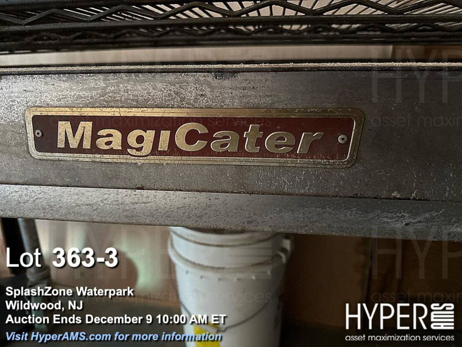 MagiCater Commercial Grill, Rolling cart base, Large cooking surface ...