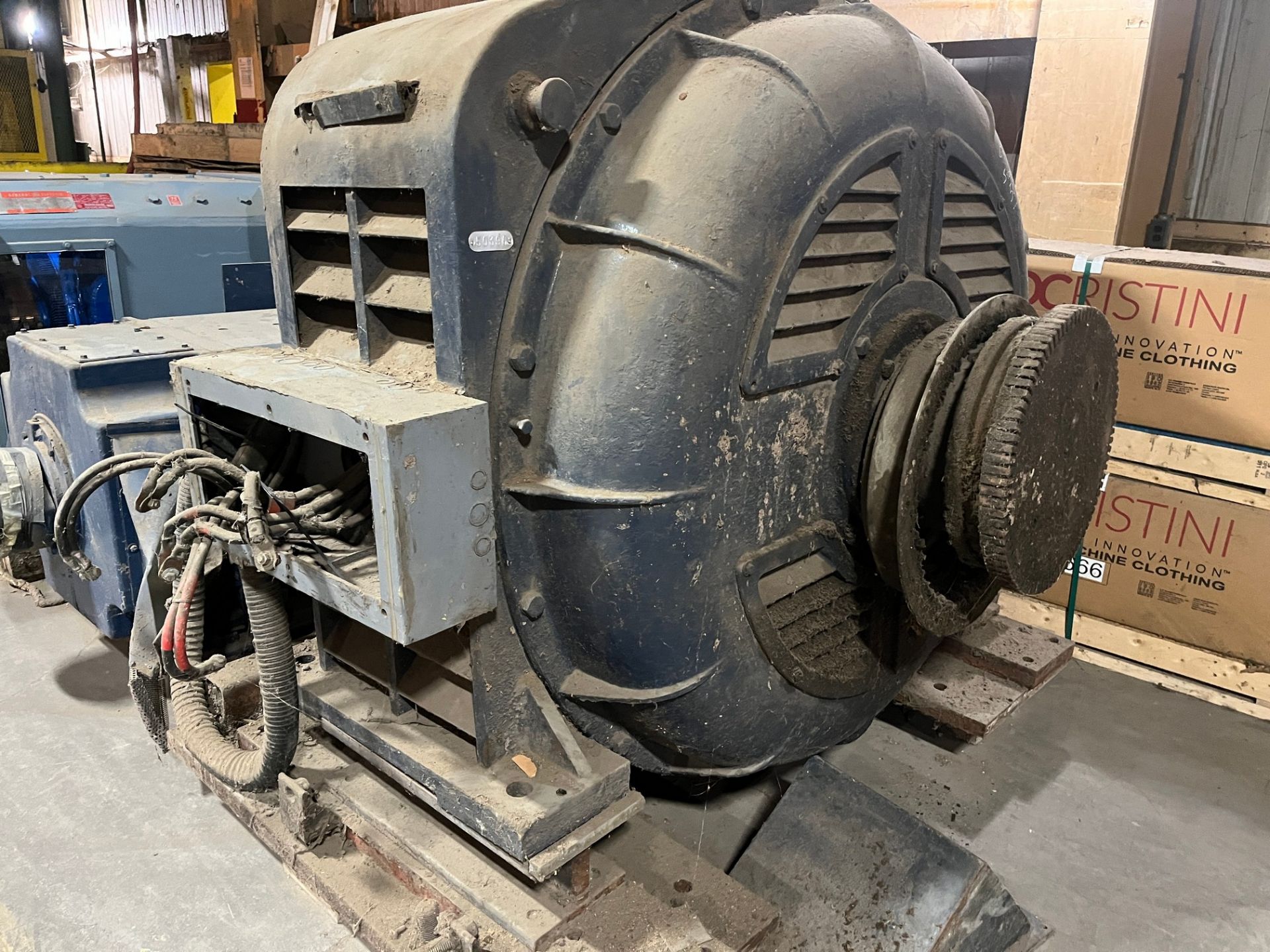 TAMPER 600HP MOTOR, 550V, 710 RPM, 47/52 FRAME