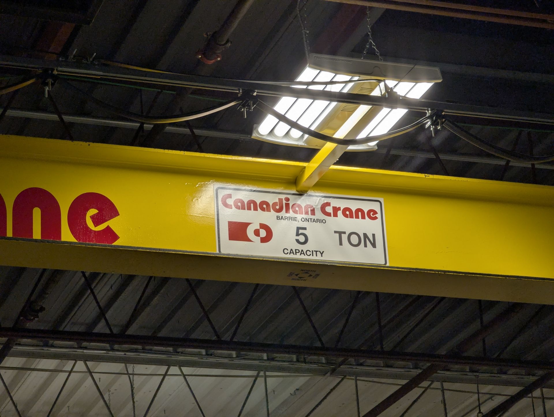 CANADIAN CRANE FREE STANDING CRANE SYSTEM, 5-TON CAP., 29’ BRIDGE SPAN ...