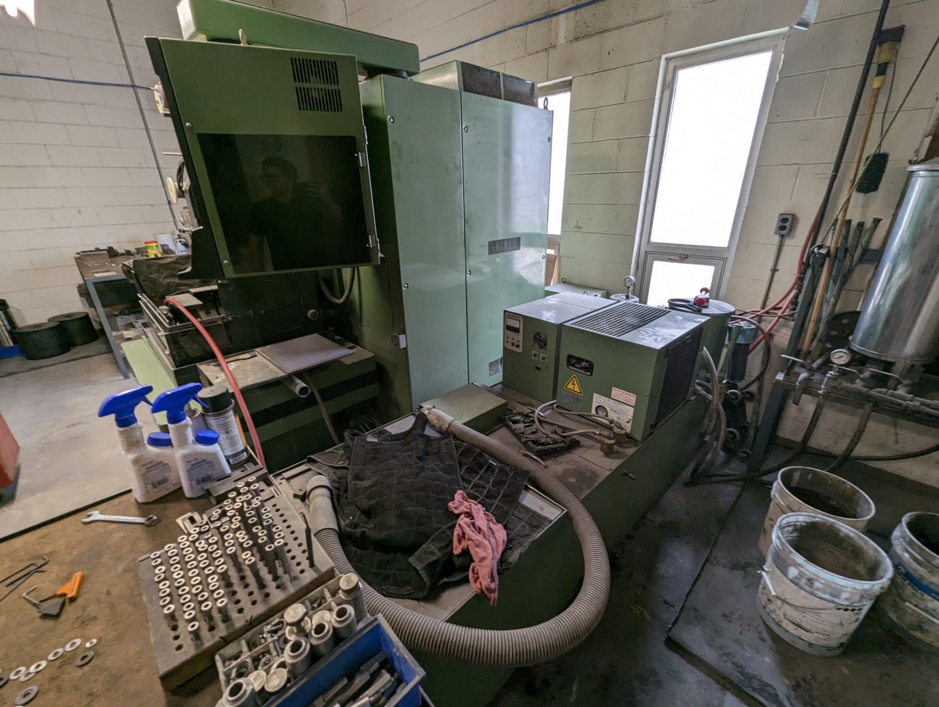 SODICK A350L CNC WIRE EDM, FINE SODICK MARK XI EDW CONTROL, S/N 288