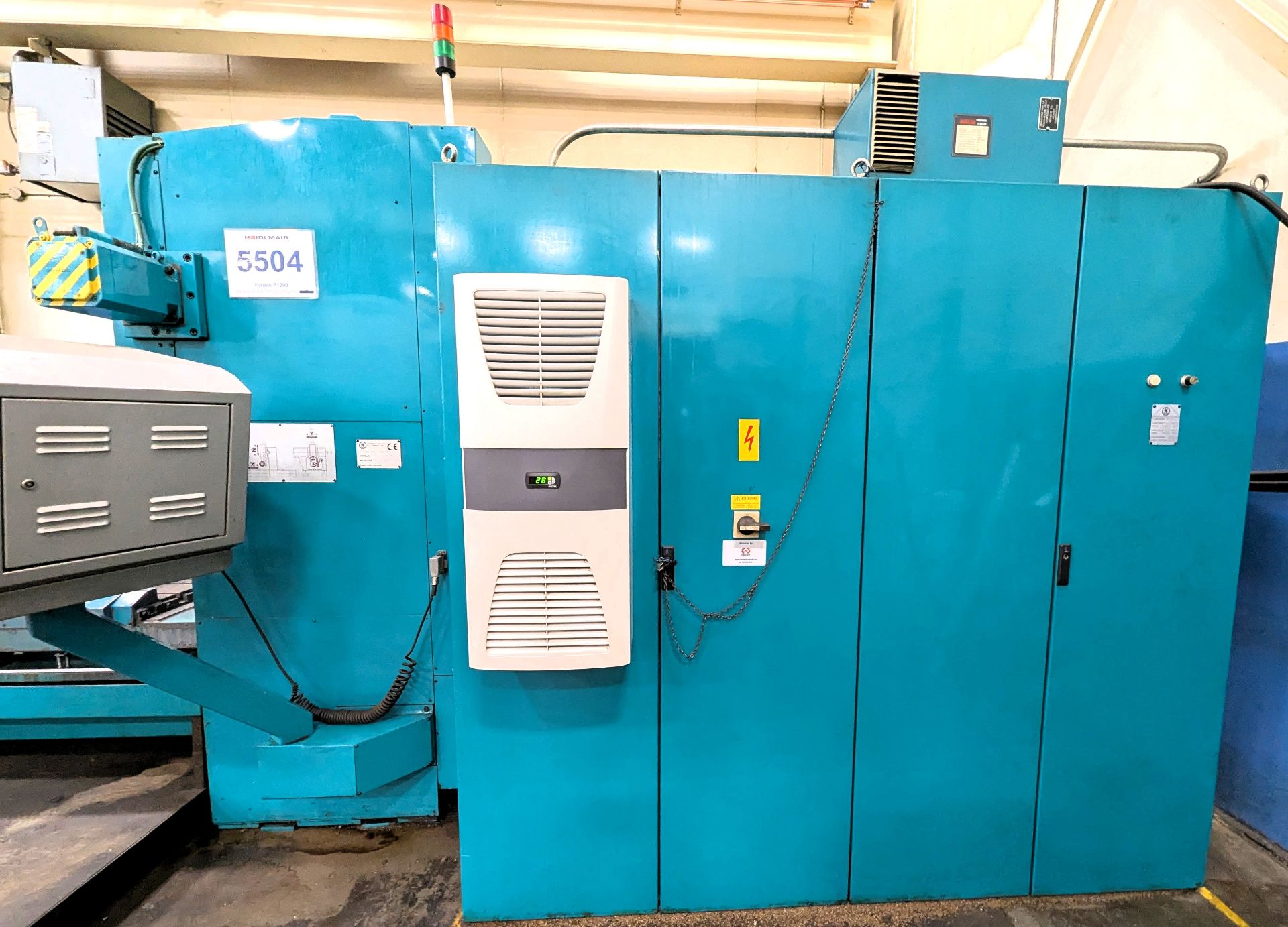 PARPAS P1200 CNC HYDRAULIC SURFACE GRINDER, SIEMENS SINUMERIK CNC ...