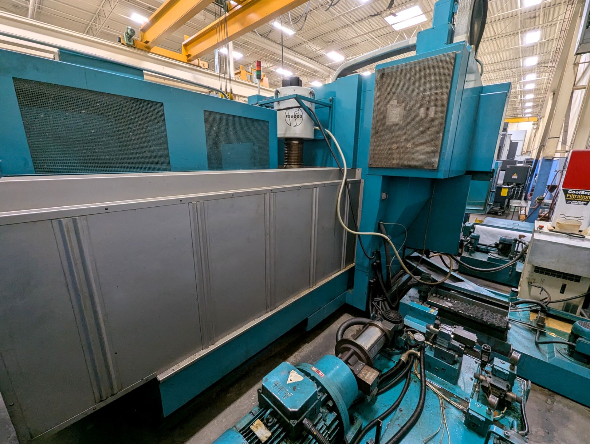 PARPAS P1200 CNC HYDRAULIC SURFACE GRINDER, SIEMENS SINUMERIK CNC ...