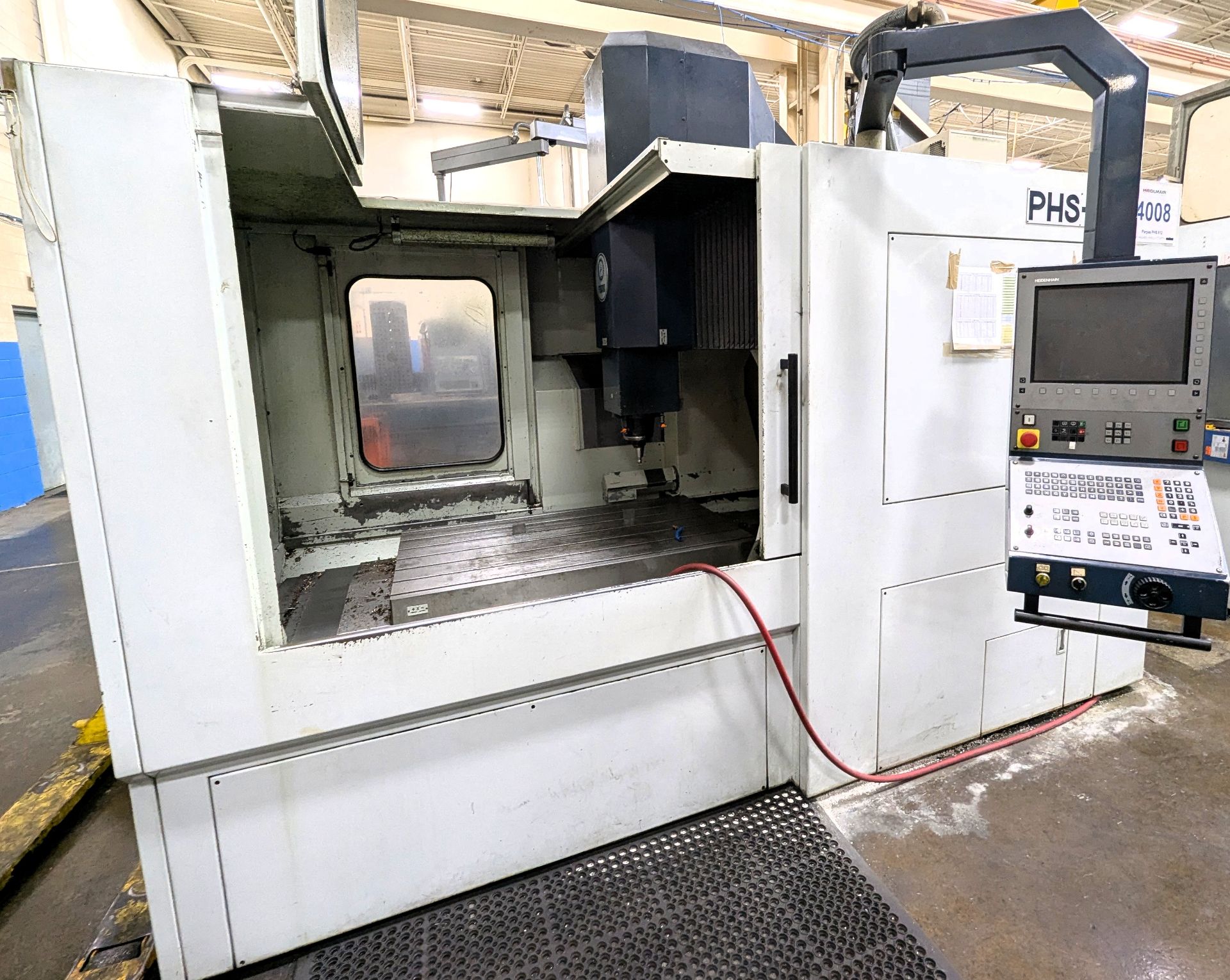(3) PARPAS PHS 812 CNC VERTICAL MACHINING CENTERS, HEIDENHAIN CNC ...