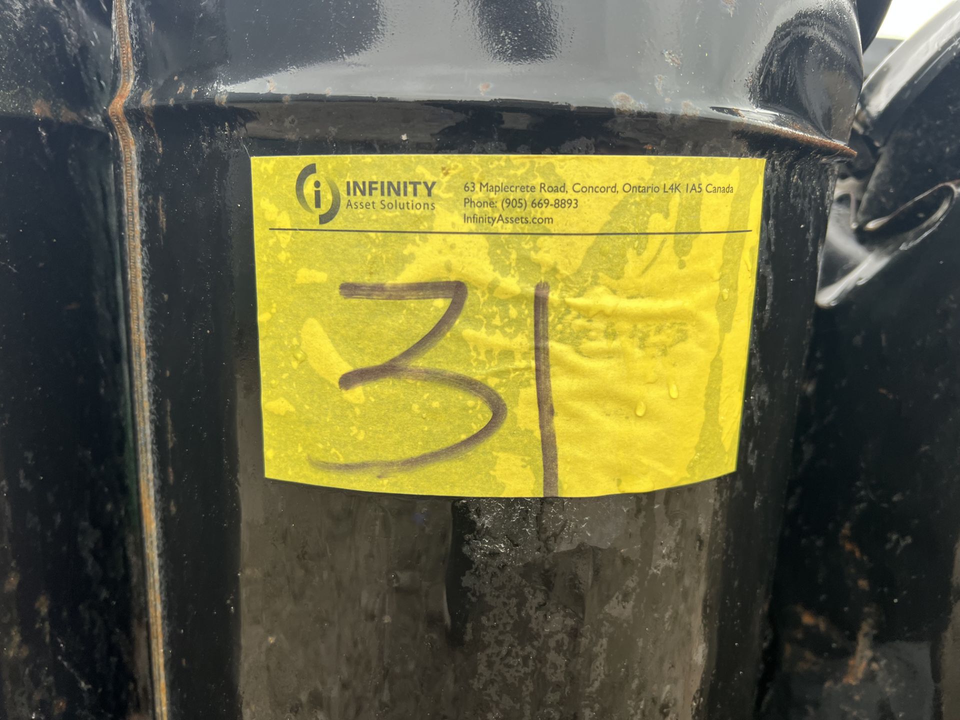 LOT OF APPROX. (55) 12"DIA X 22"H BUCKETS OF A490325 STRUCTURAL STEEL ...