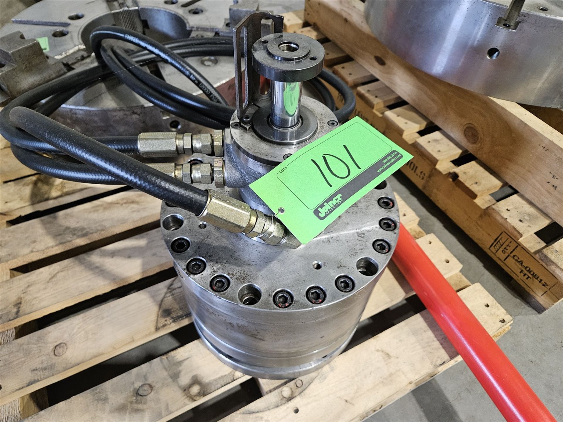 SCHUNK ROTA NCO 800, 31 1/2 HYDRAULIC CHUCK, 3 JAW