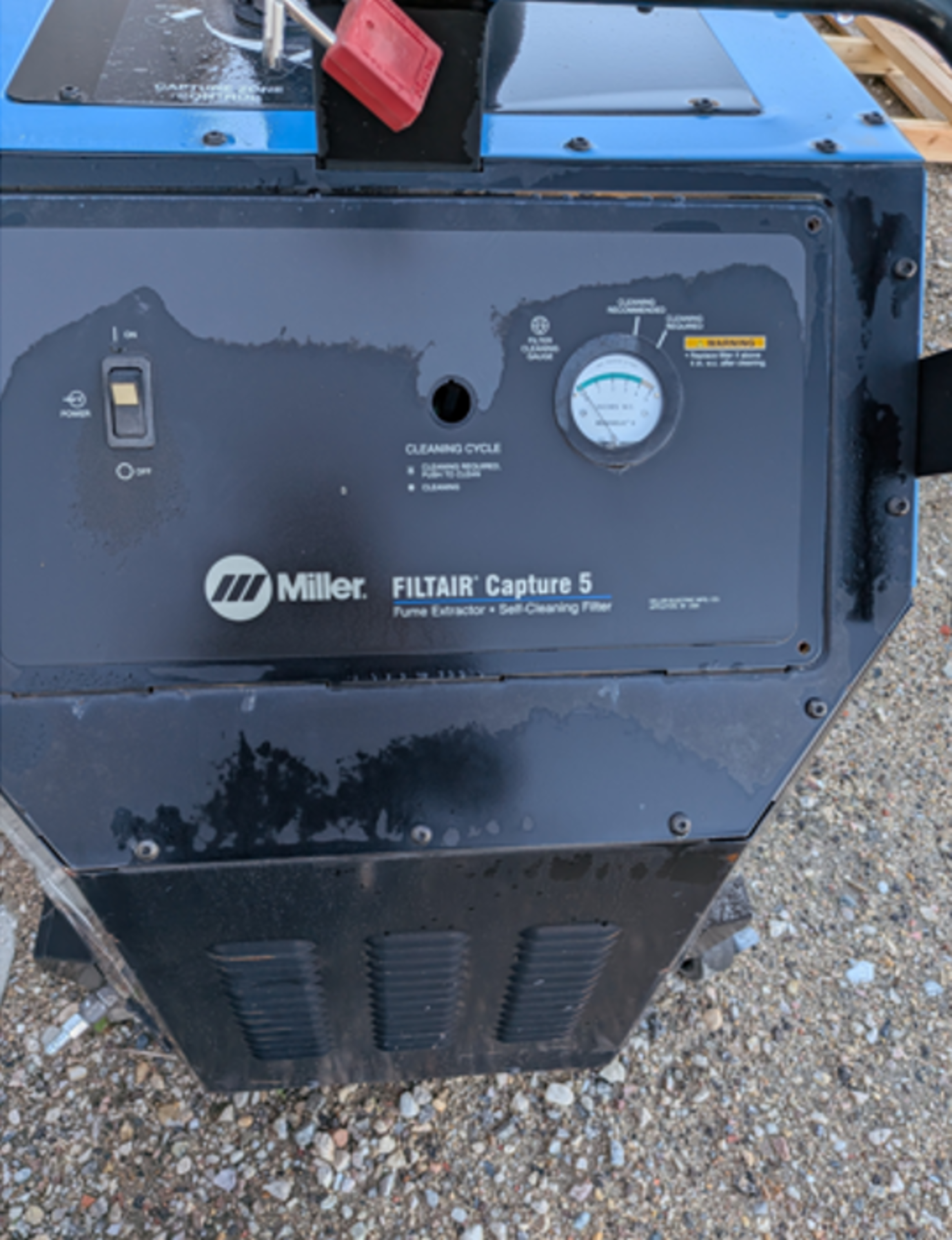 LOT OF (3) MILLER FILTAIR CAPTURE 5 PORTABLE FUME EXTRACTORS (LOCATED ...