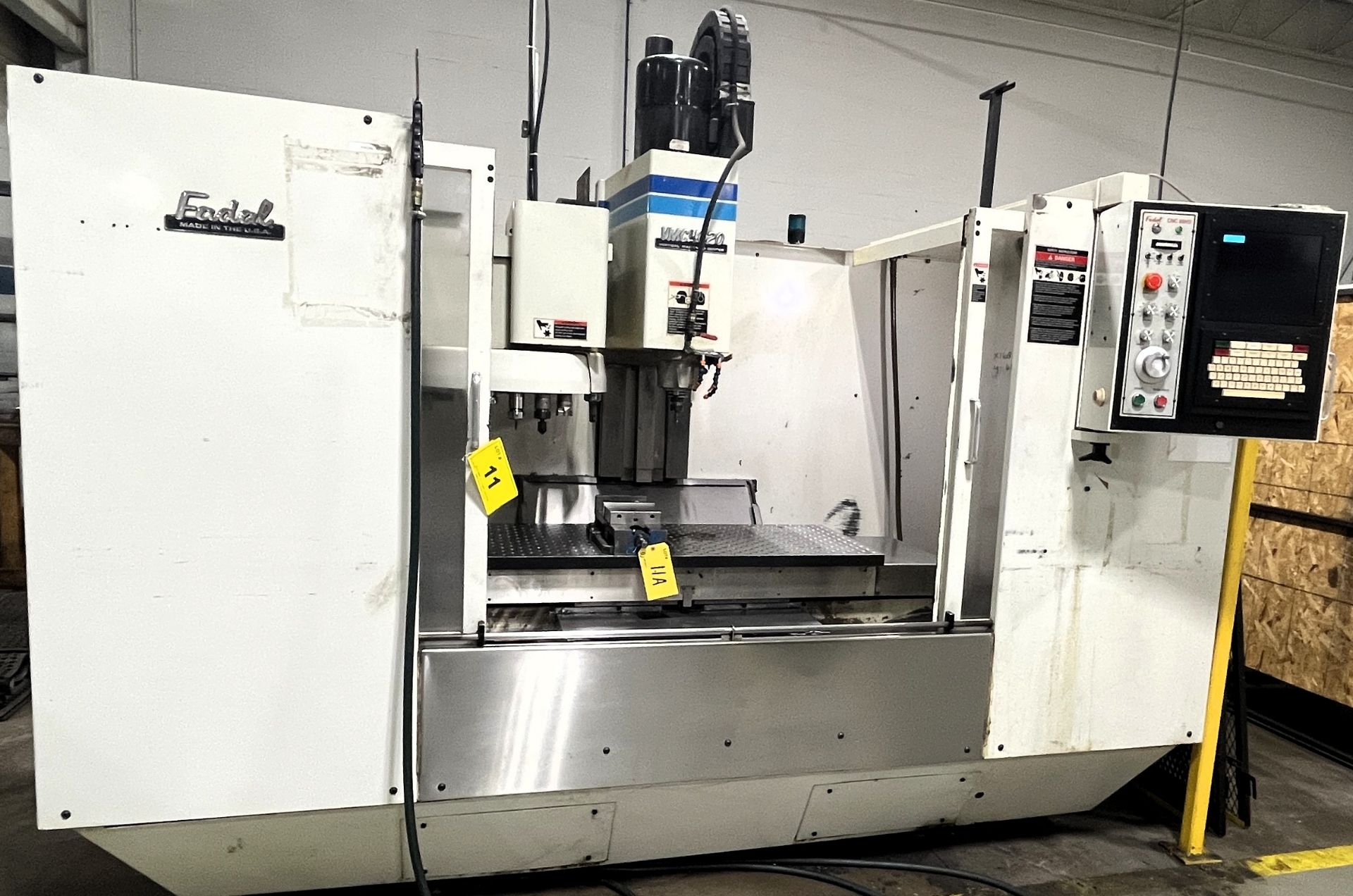 FADAL MODEL 906 VMC 4020HT CNC VERTICAL MACHINING CENTER, FADAL CNC ...