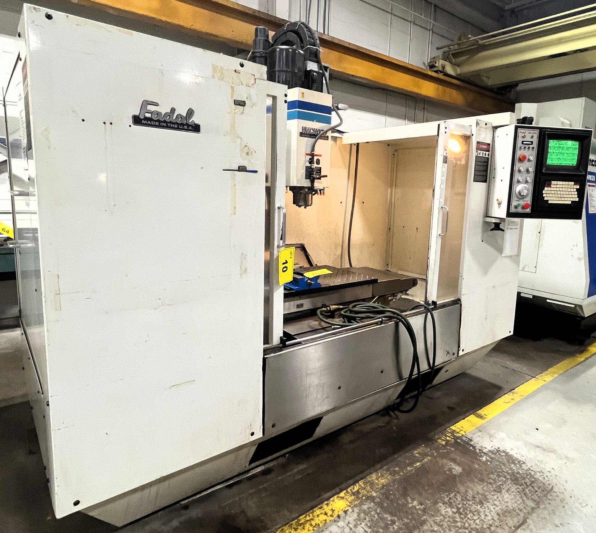 FADAL MODEL 906-1 VMC4020 CNC VERTICAL MACHINING CENTER, FADAL CNC 88HS ...