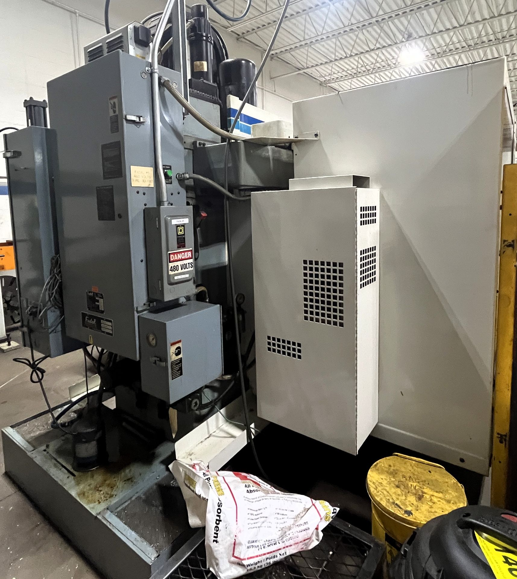 FADAL MODEL 906-1 VMC4020 CNC VERTICAL MACHINING CENTER, FADAL CNC 32MP ...