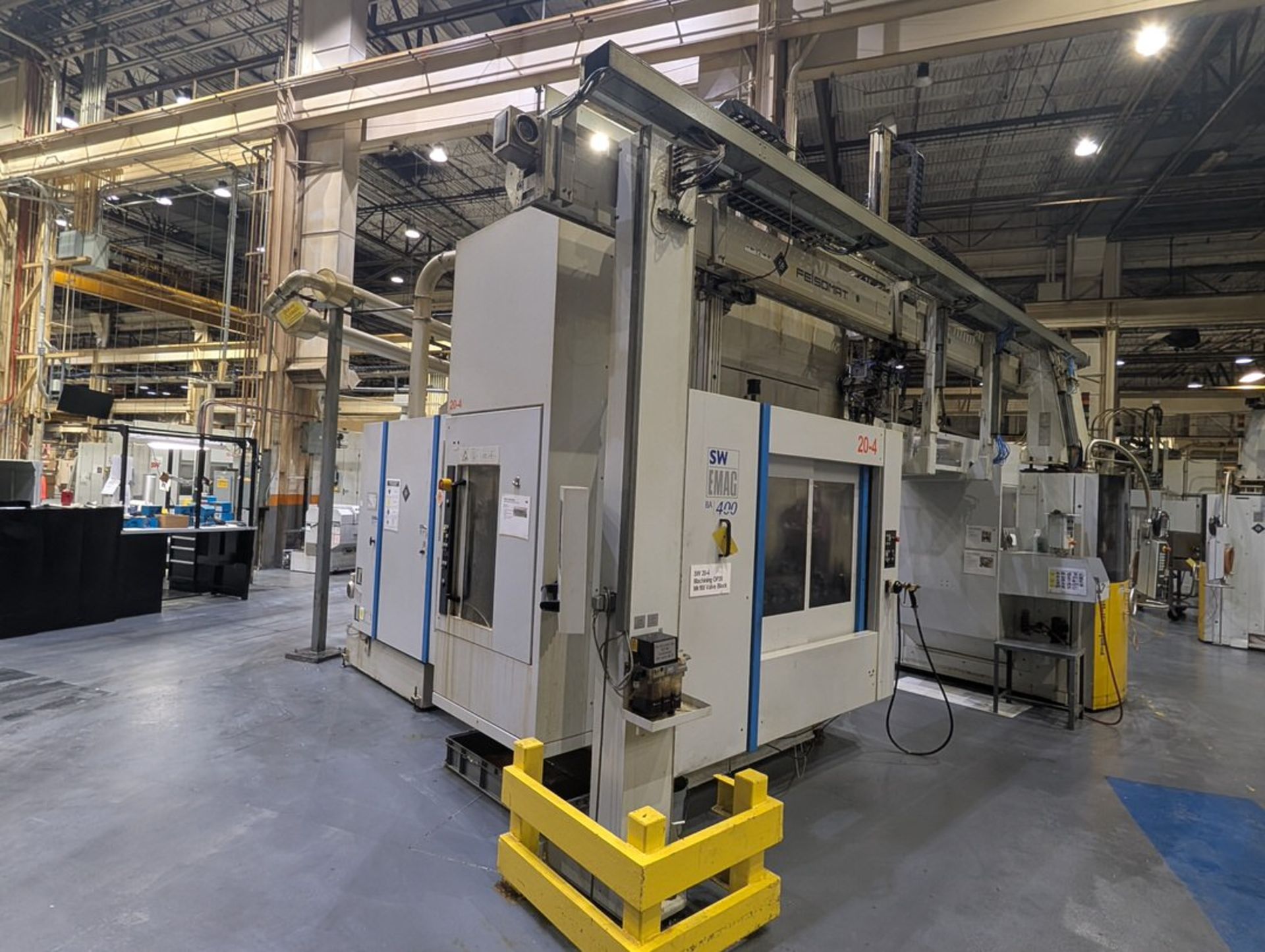2010 SW (Schwabische Werkzeugmaschinen) MDL. BA400-4, 4-AXIS, 4-SPINDLE ...